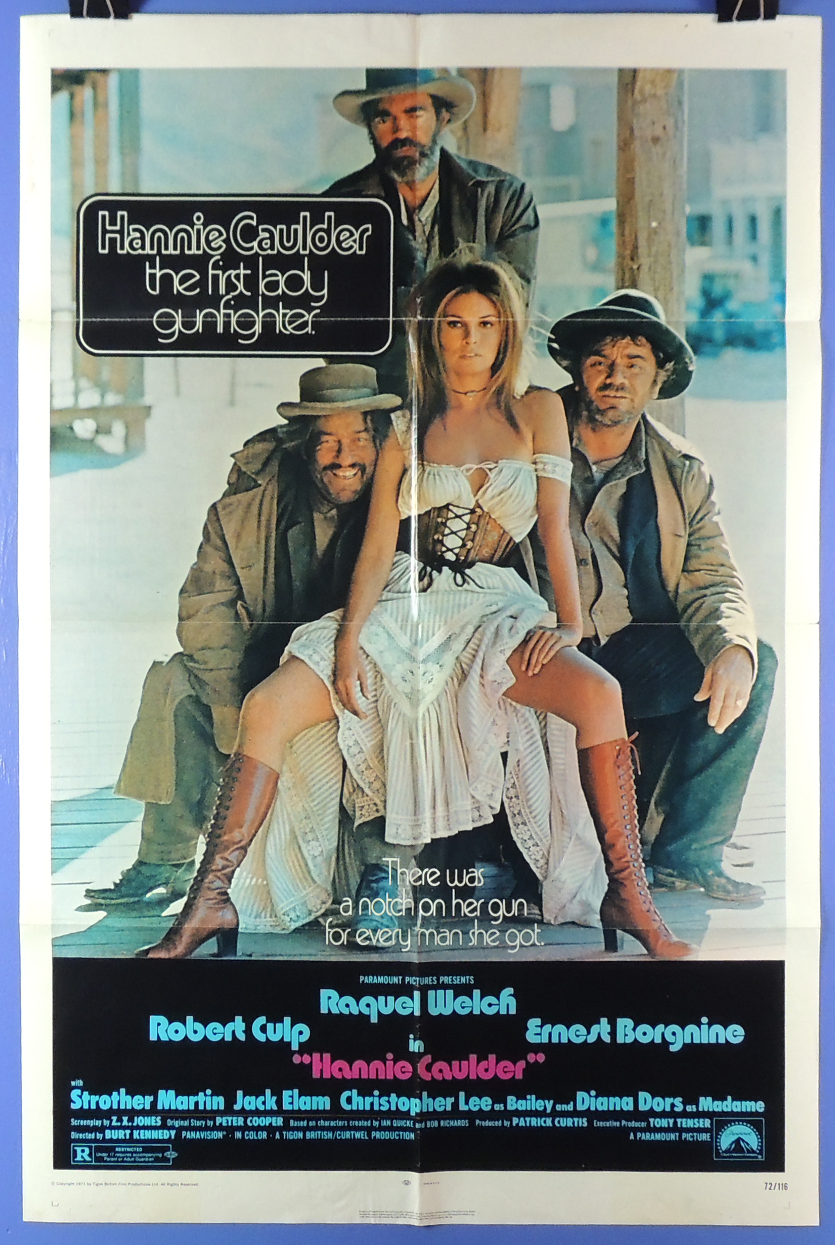 How much is HANNIE CAULDER Original American One Sheet (Paramount, 1972 ...