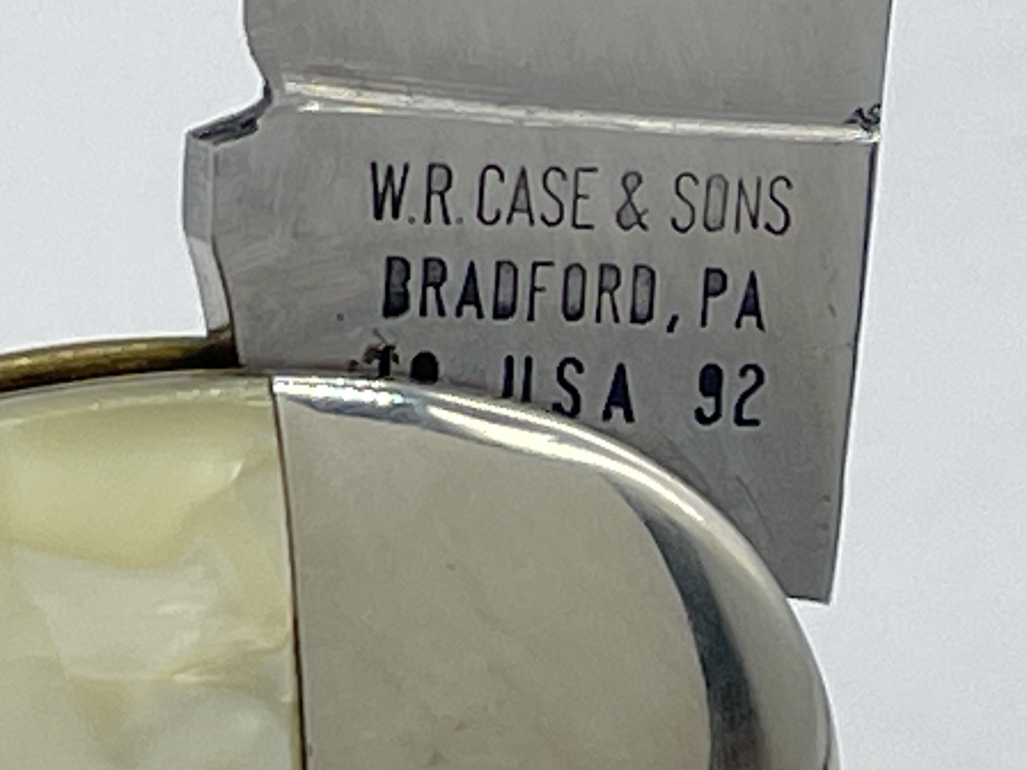 1992 W.R. CASE & SONS (CASE XX) 73043-1/2 Cracked Ice Serpentine ...