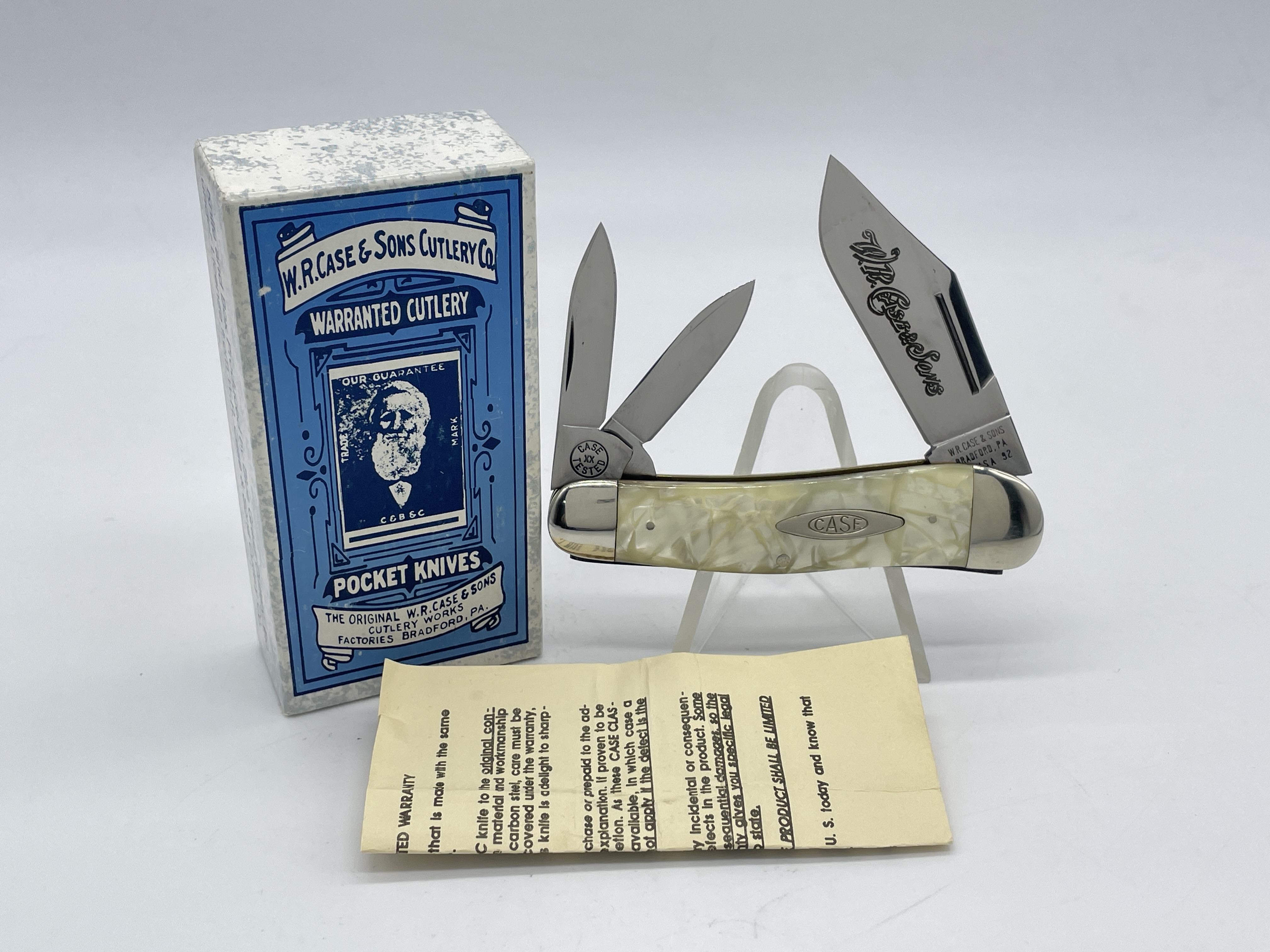 1992 W.R. CASE & SONS (CASE XX) 73043-1/2 Cracked Ice Serpentine ...