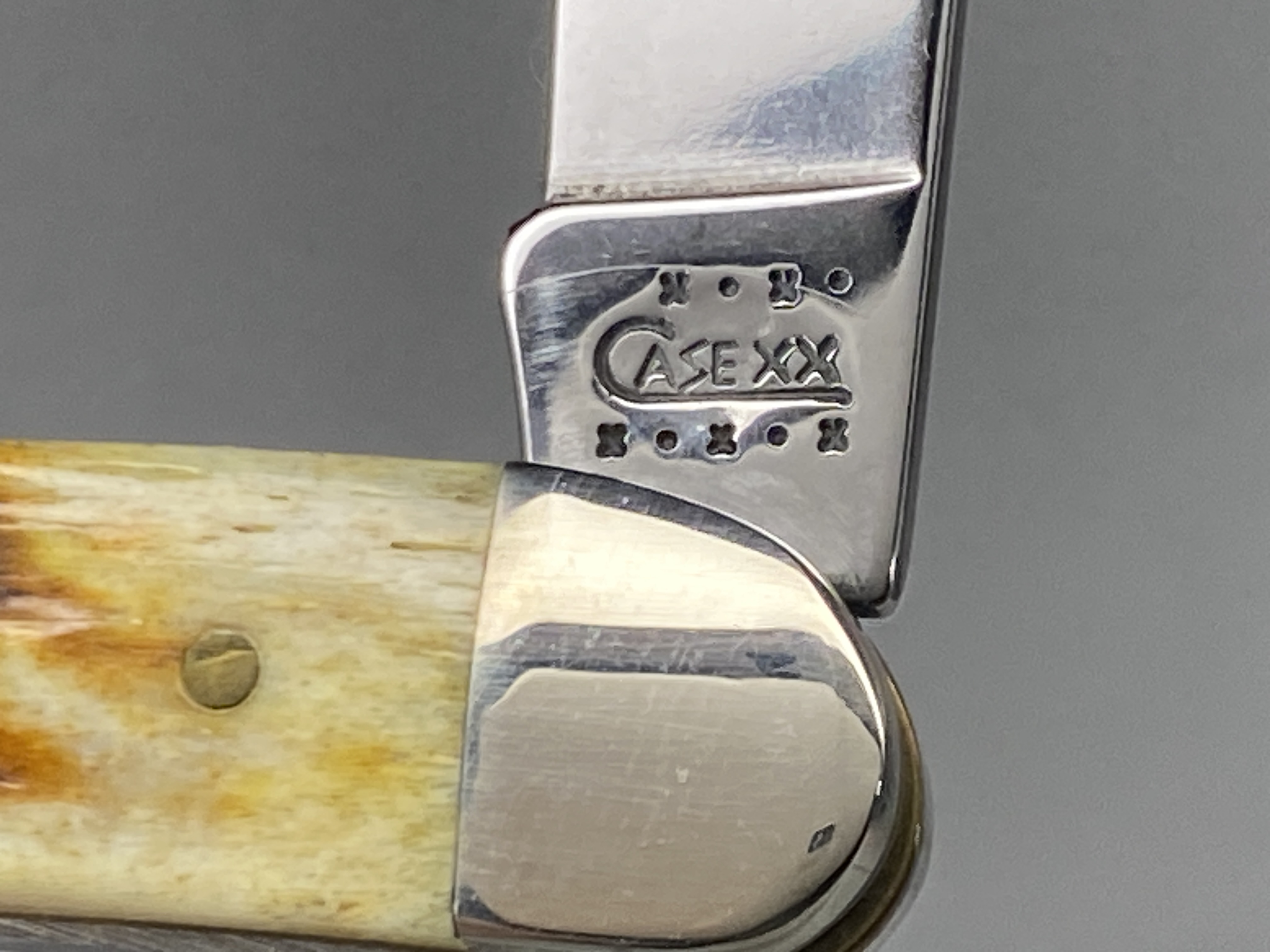 2001 CASE XX 610094 SS Jigged Bone Medium Toothpick MINT
