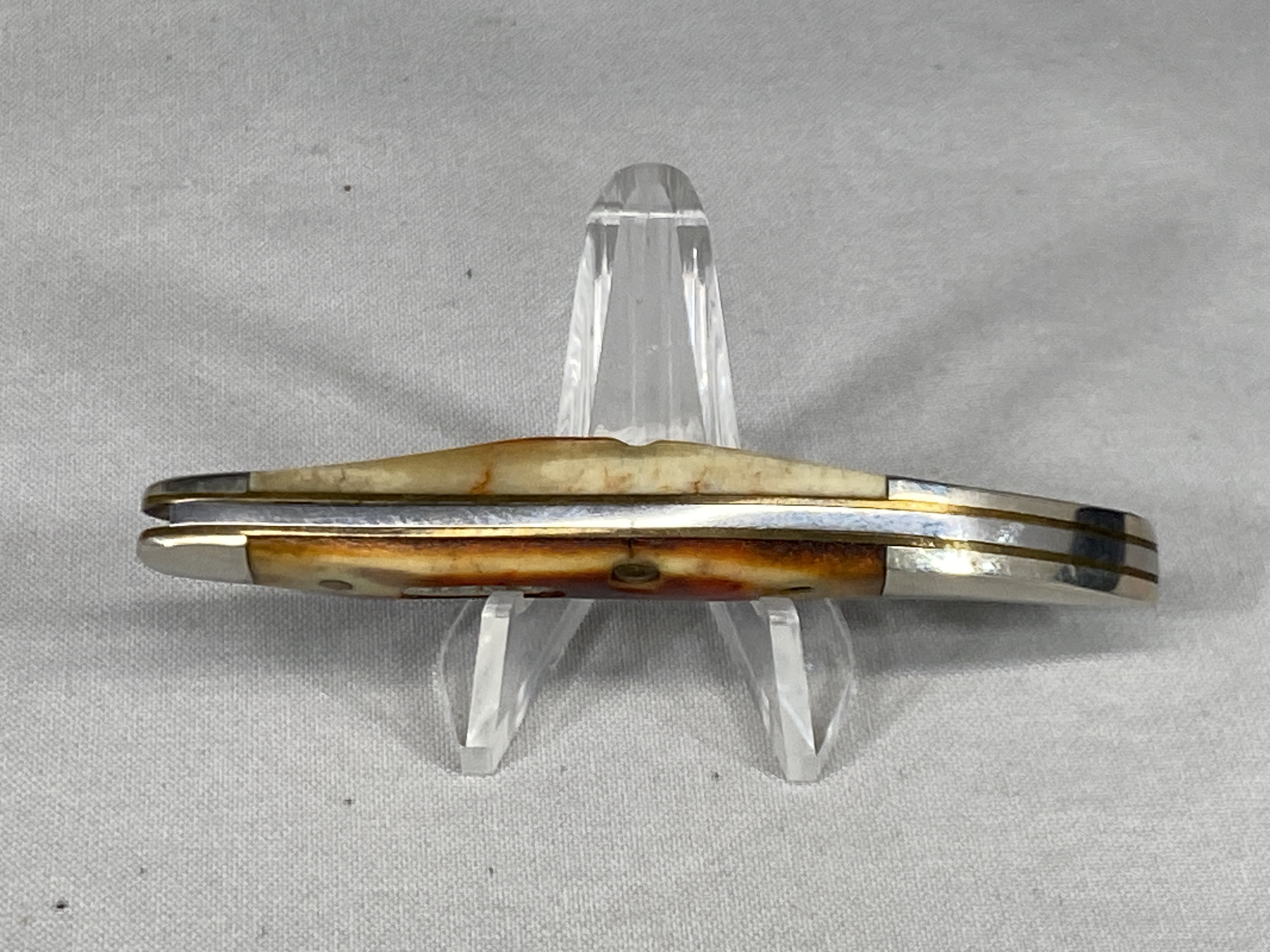 1996 CASE XX USA R510096 SS Red Stag Small Texas Toothpick MINT