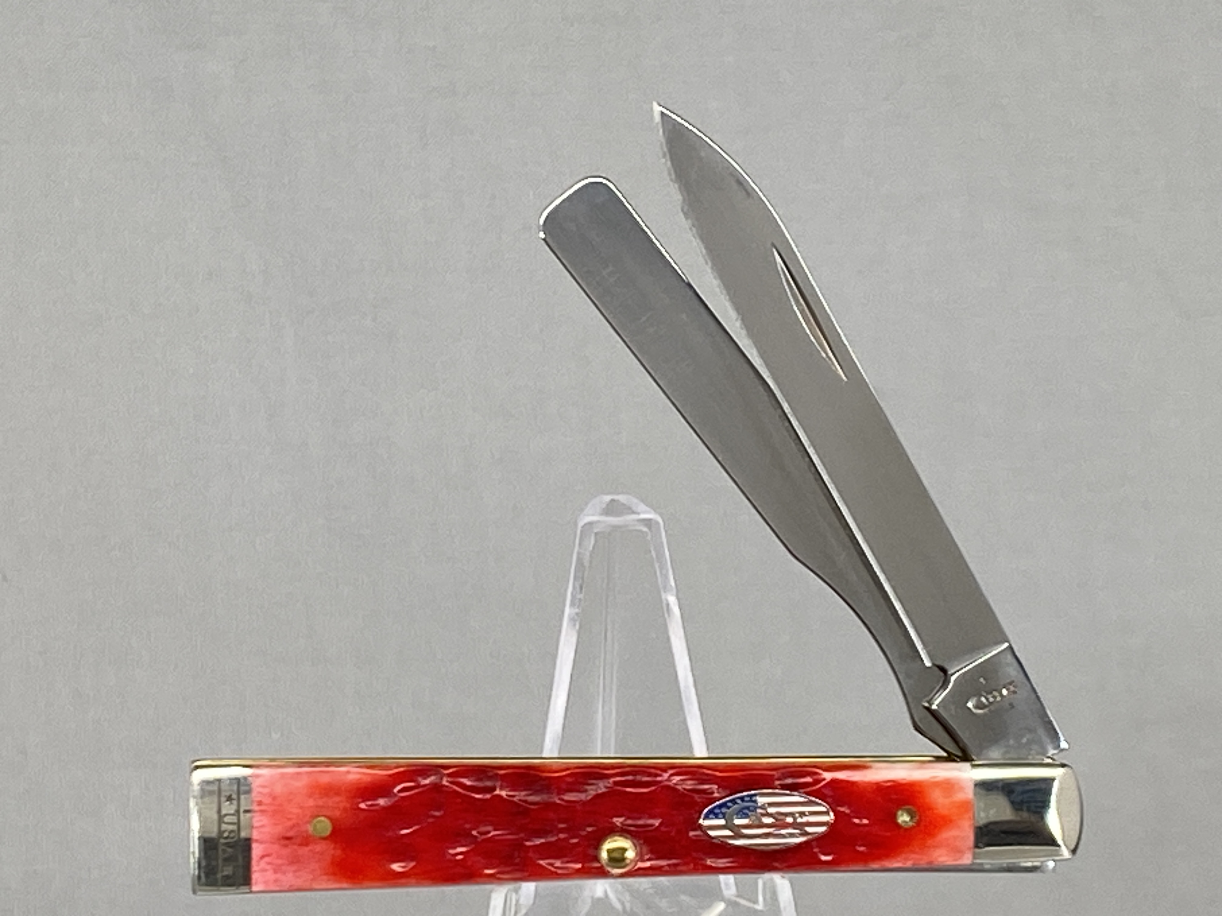 2018 CASE XX USA 6285SP-SS Flag Shield Doctor's Knife MINT