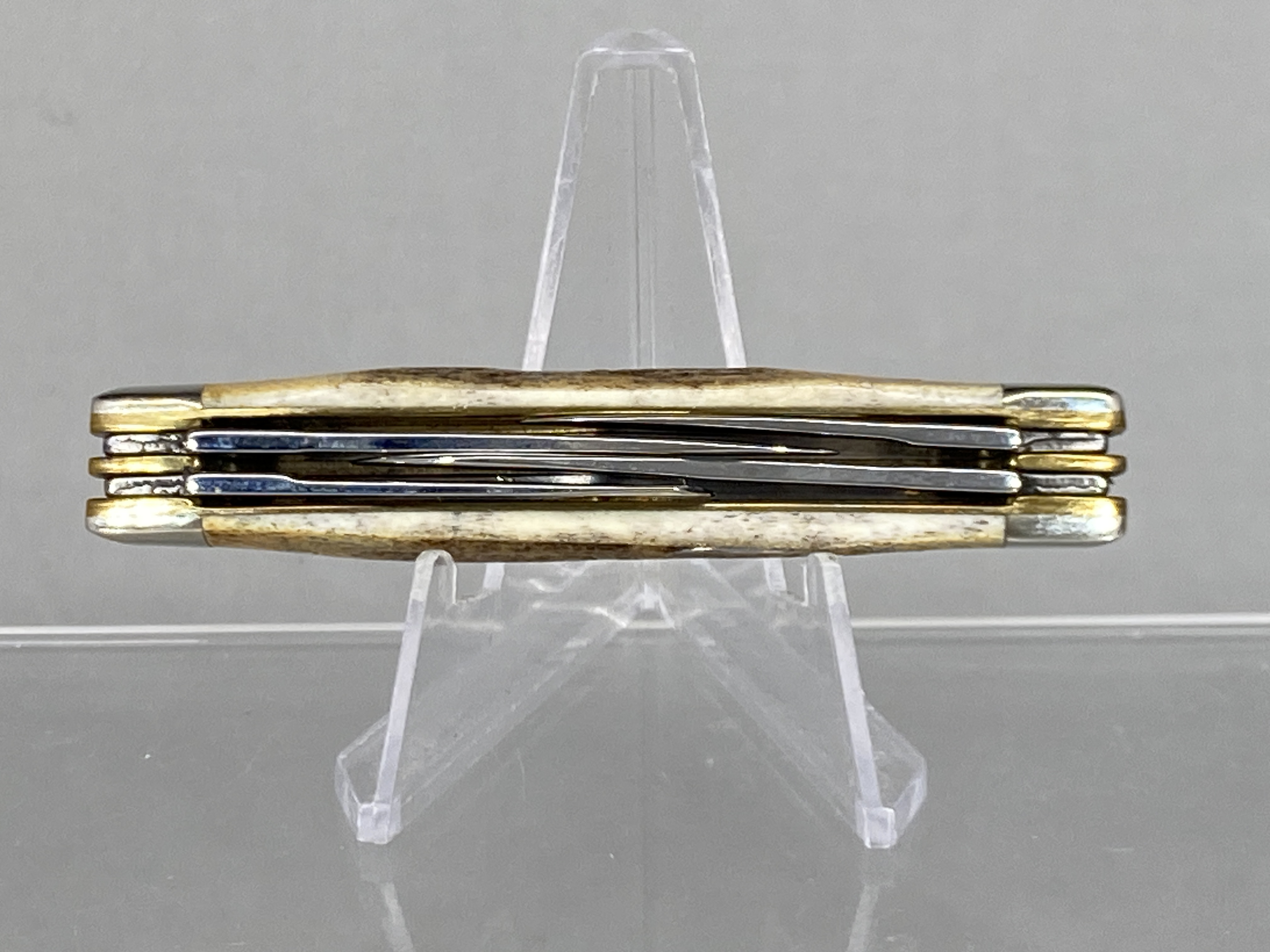 2005 CASE XX USA 5468 SS Stag TESTED Ruger Shield Small Congress MINT