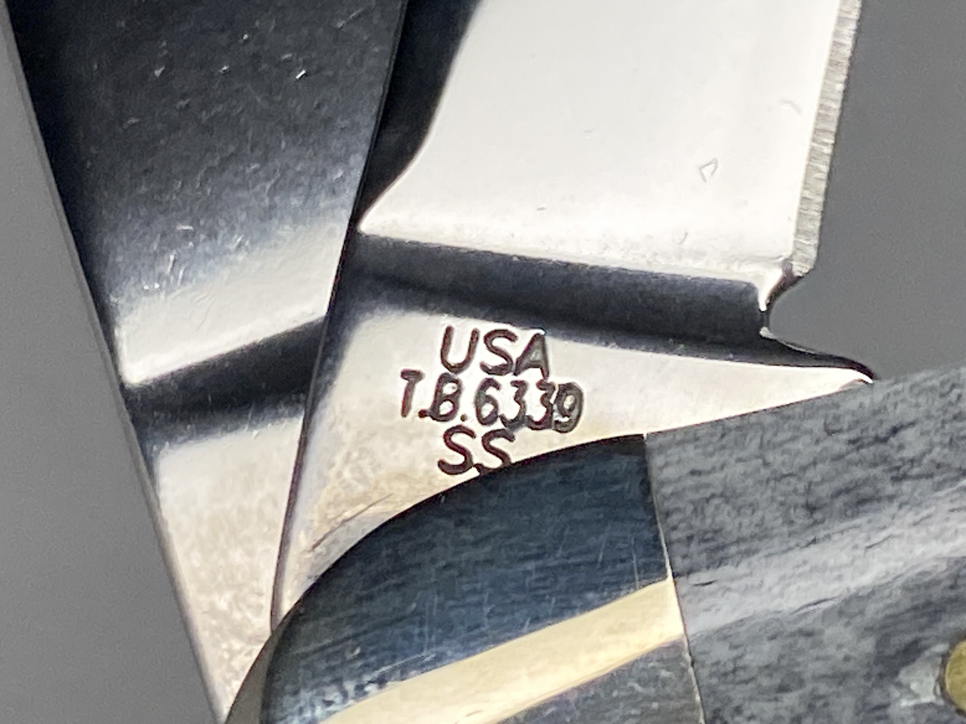 2001 CASE XX USA TB6339 SS Blue Bone Tony Bose POCKET WORN Sowbelly ...