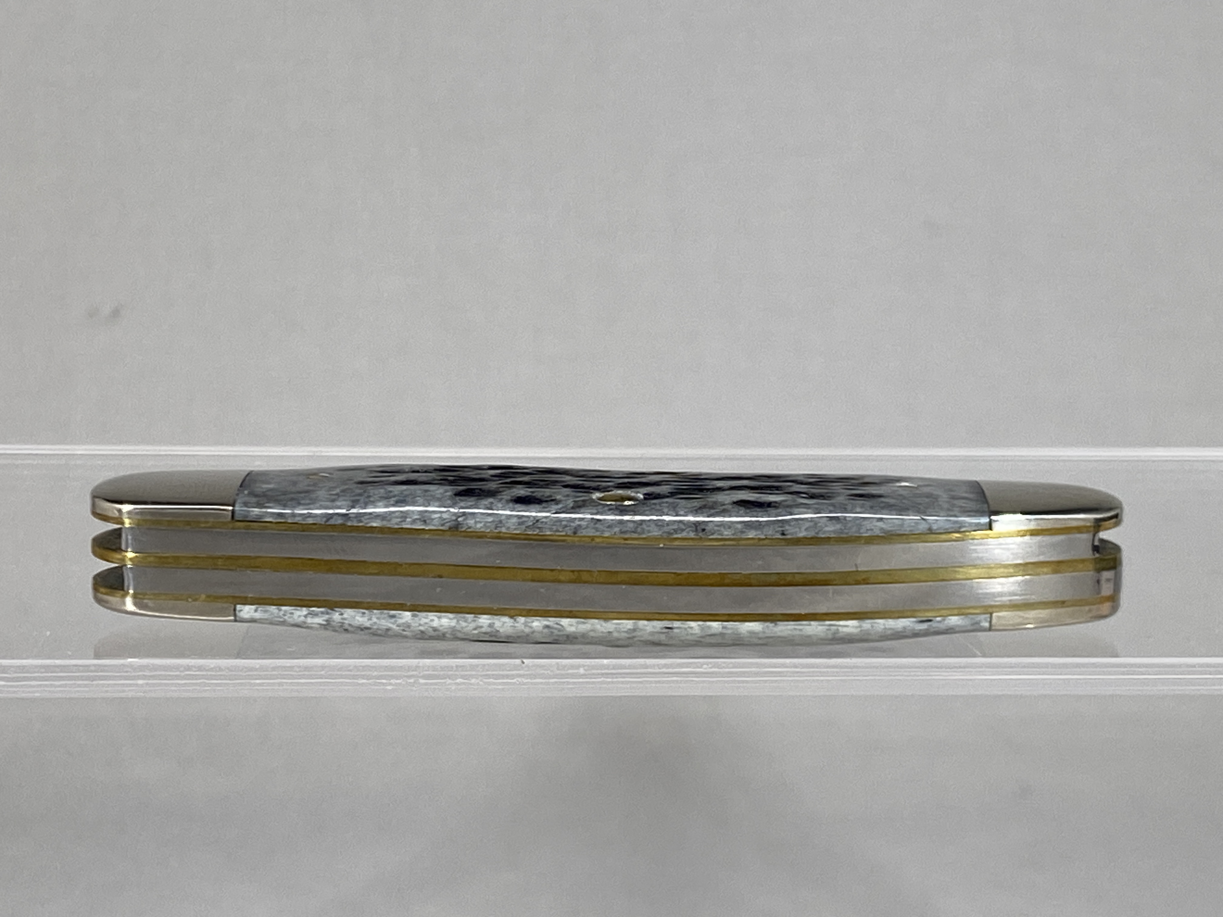 2001 CASE XX USA TB6339 SS Blue Bone Tony Bose POCKET WORN Sowbelly ...