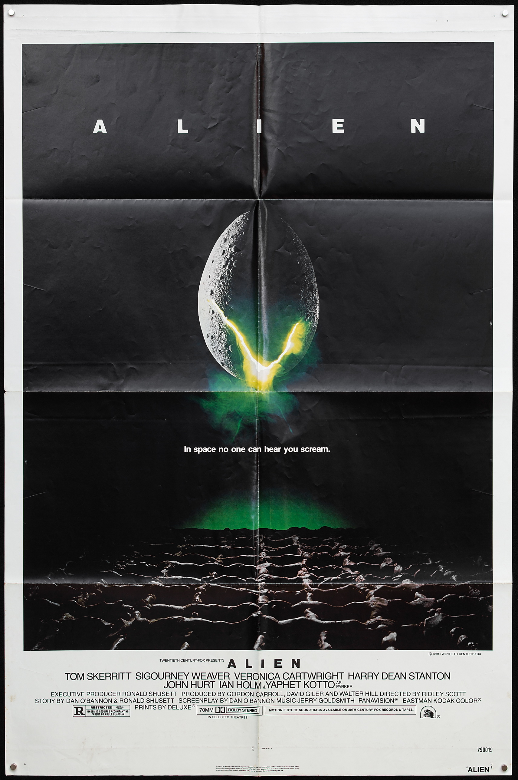 How much is ALIEN Original American One Sheet (20th Century Fox, 1979 ...