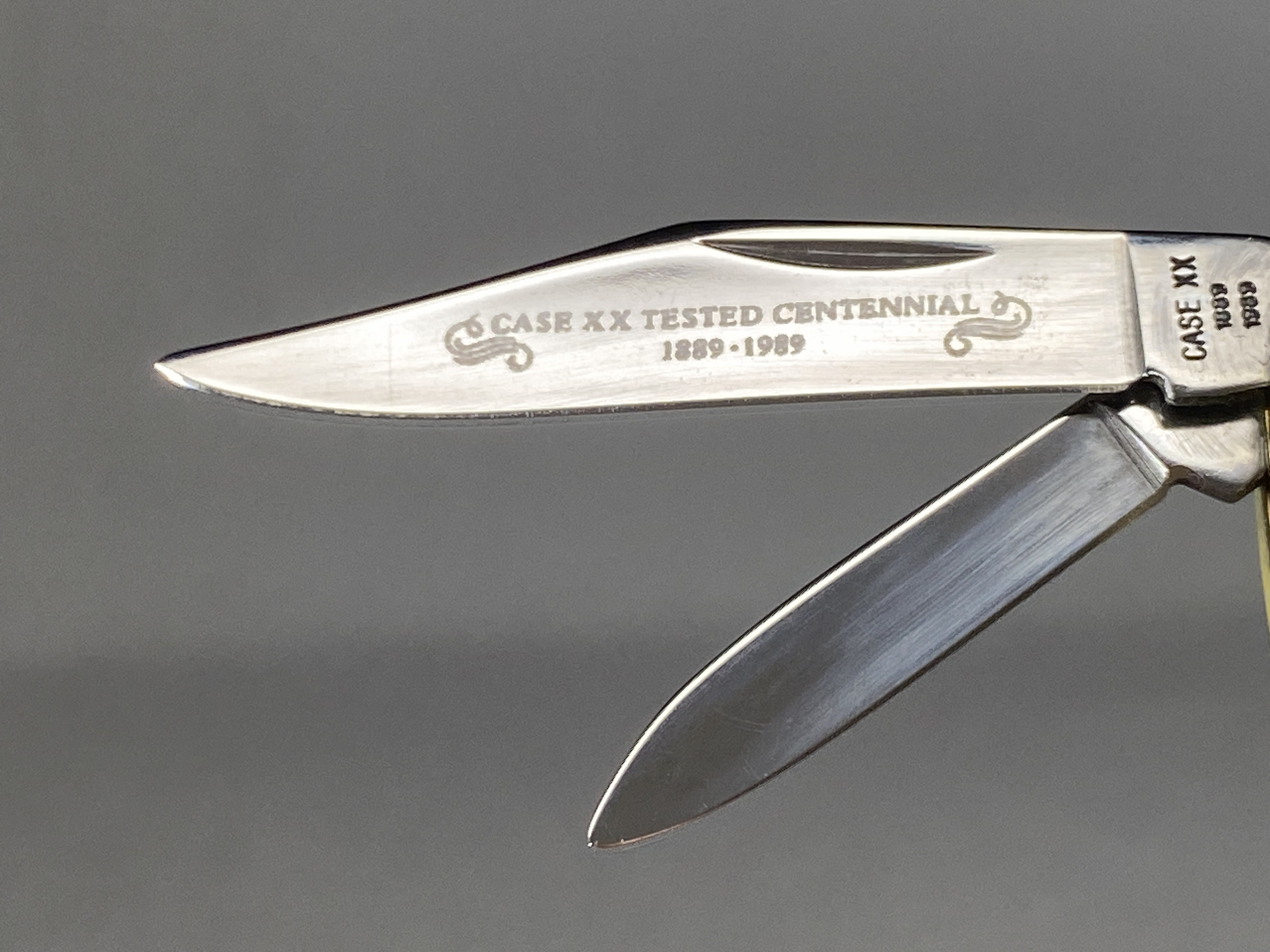 1989 CASE XX 5220 SS Tested Centennial Genuine Stag Peanut MINT