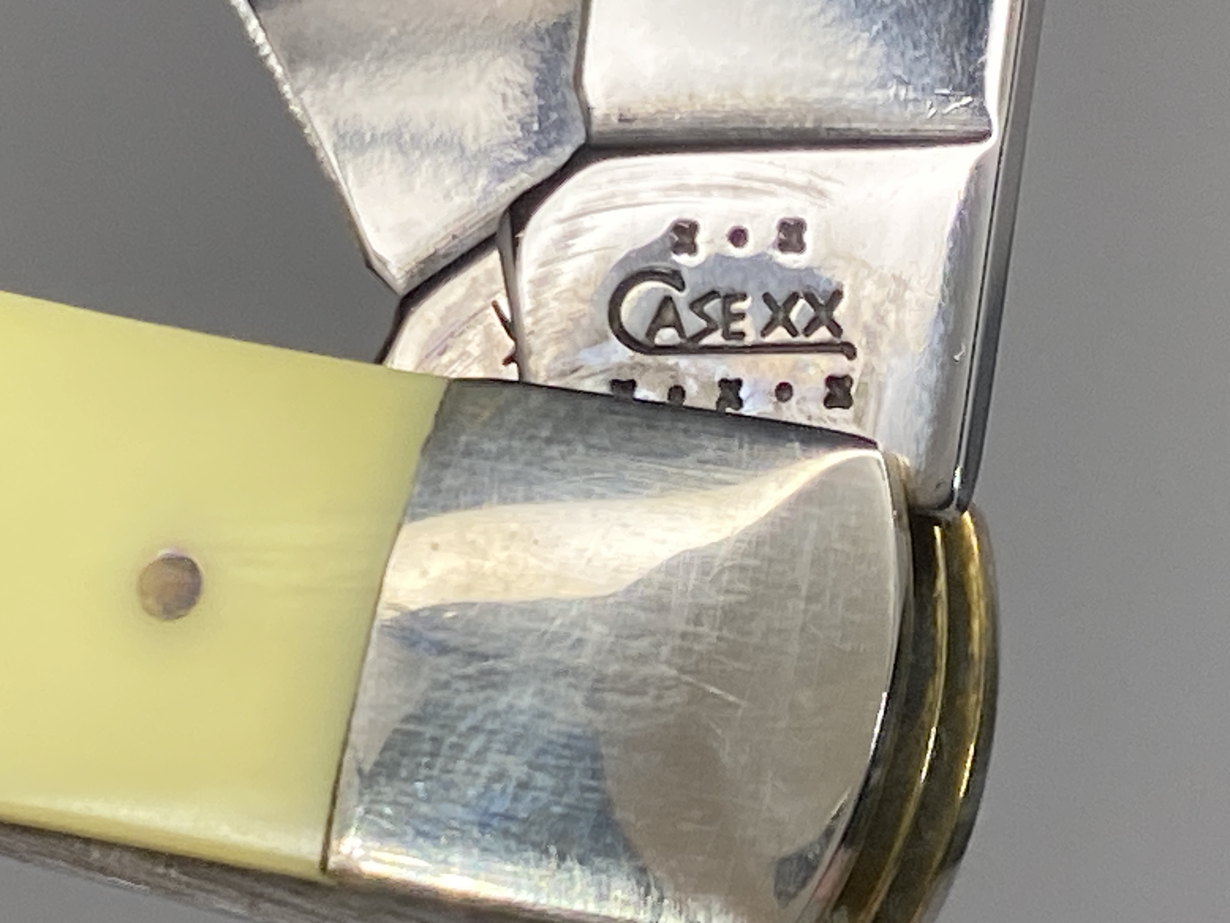 2002 CASE XX USA 3254 SS Yellow Delrin Large Trapper MINT IN BOX