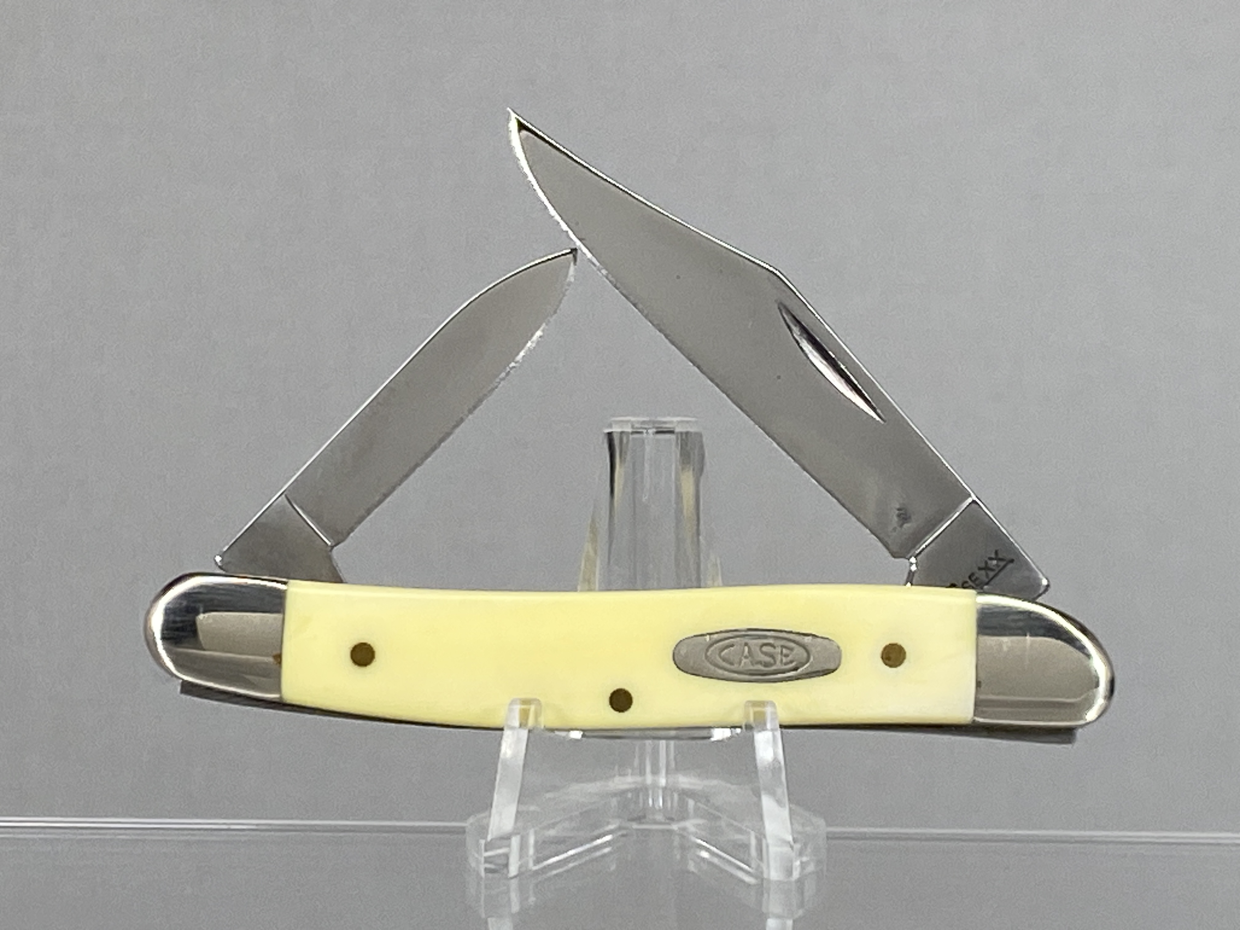 2009 CASE XX USA 32087 CV Yellow Delrin Serpentine Jack MINT IN BOX