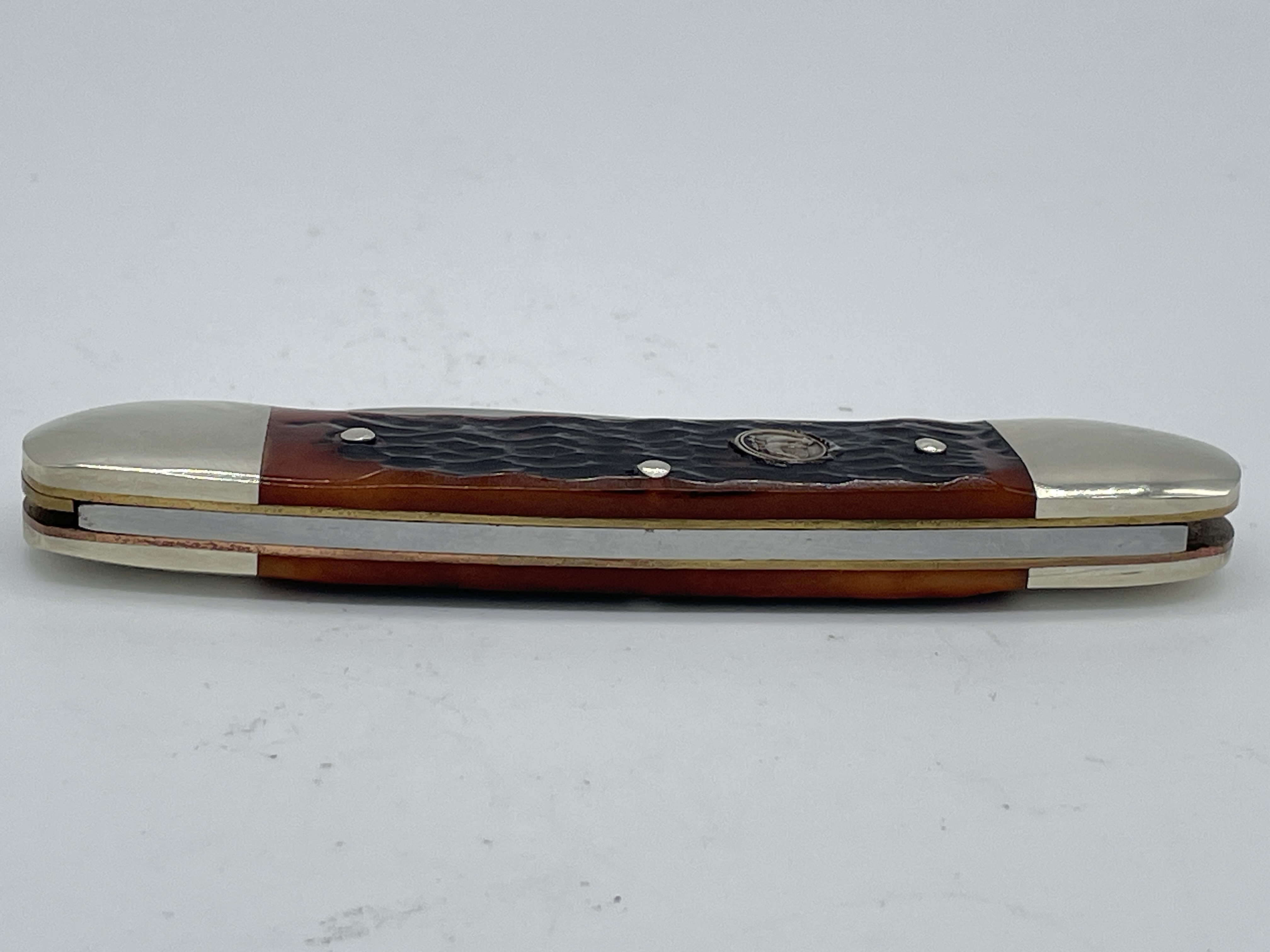 HEN & ROOSTER Solingen 252 ASC Autumn Second Cut Bone Canoe MINT