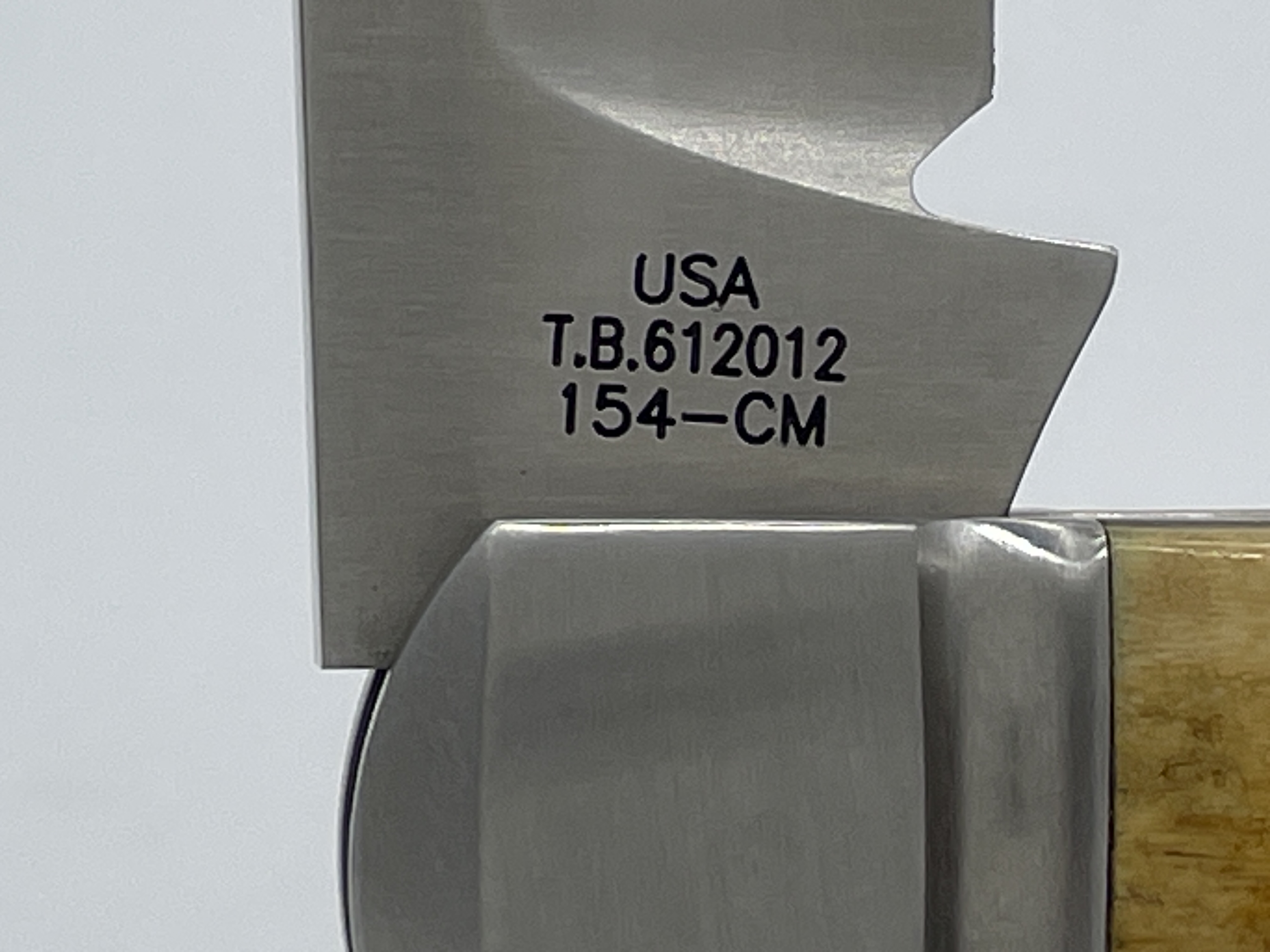2012 CASE XX USA TB612012 154-CM Tony Bose Ltd Ed Bone Lanny's Clip (1/ ...