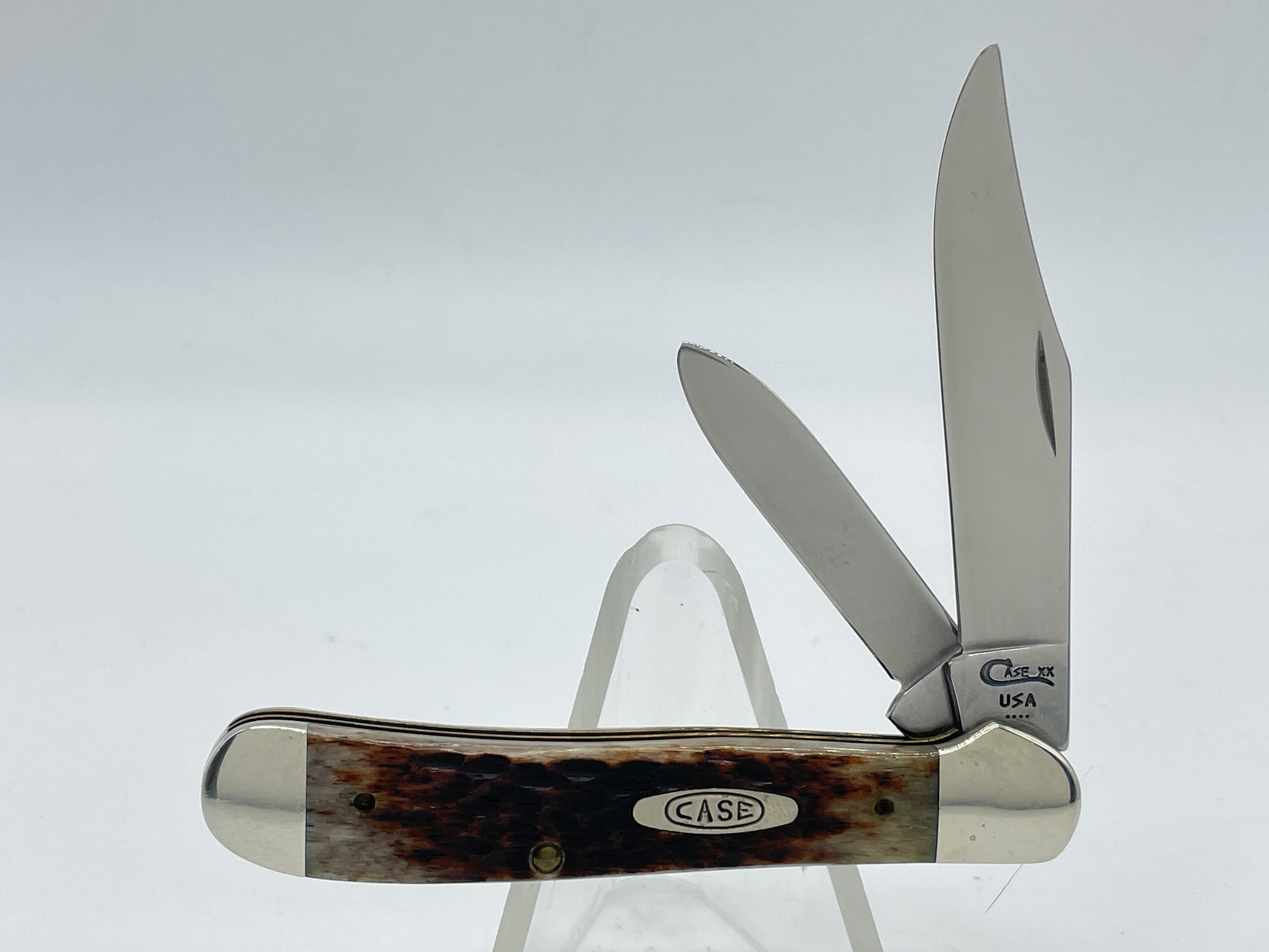 1996 CASE XX 6249 SS Pretty Jig Bone Copperhead MINT