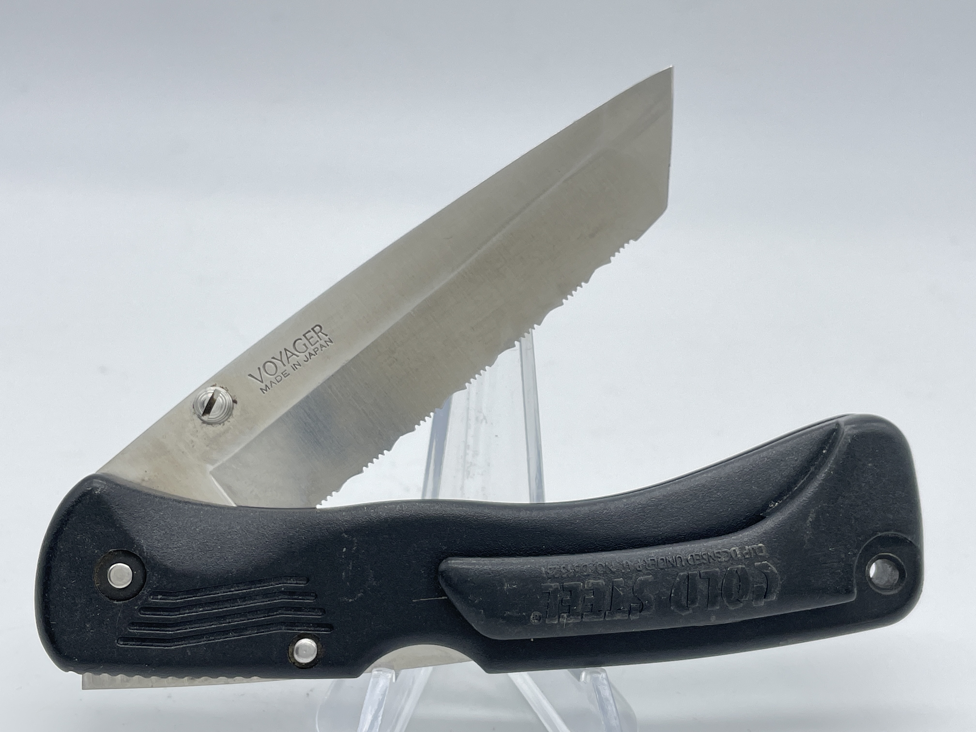 COLD STEEL Japan Voyager Black Mid Lock Tanto MINT