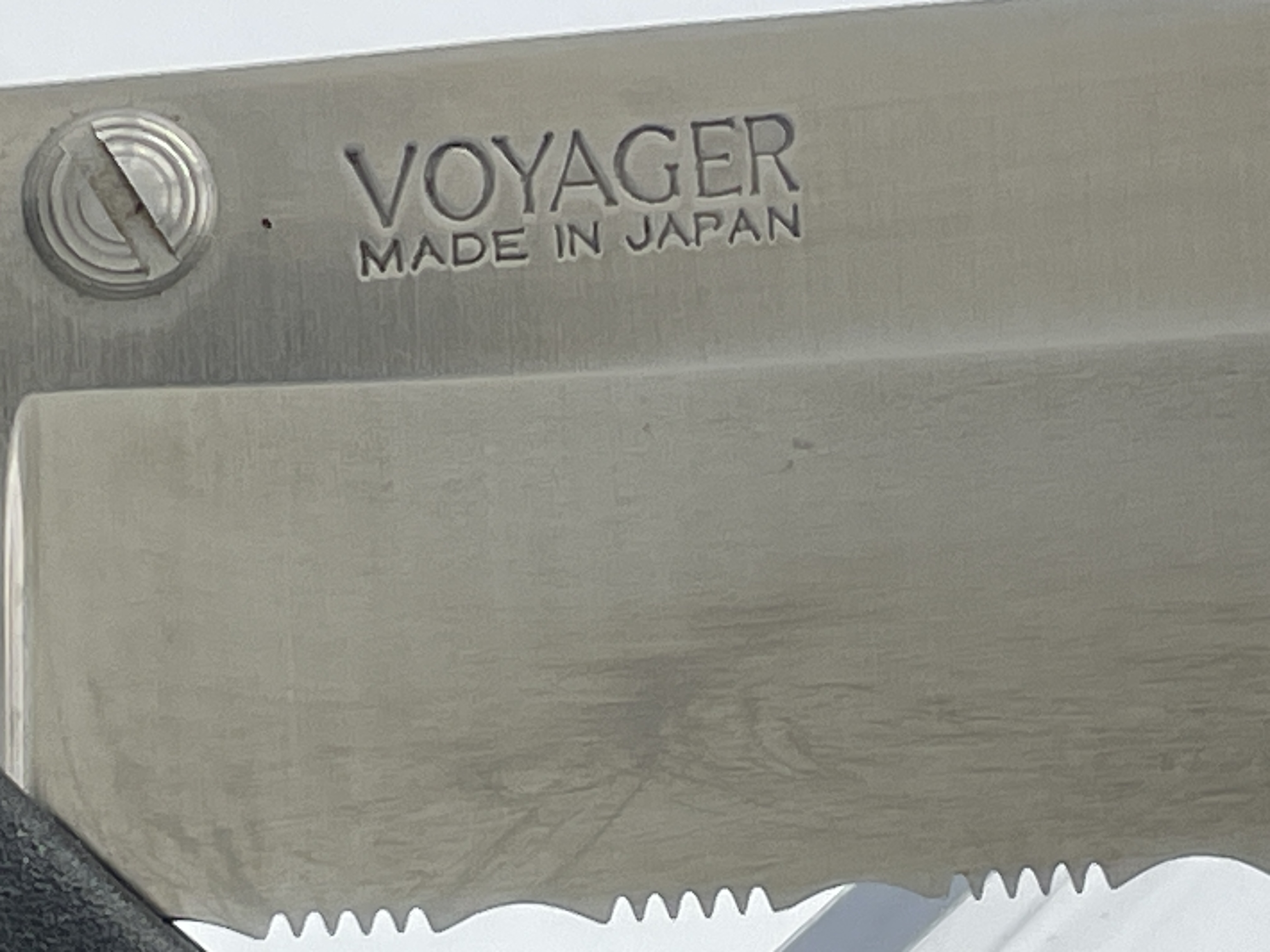 COLD STEEL Japan Voyager Black Mid Lock Clip Point MINT