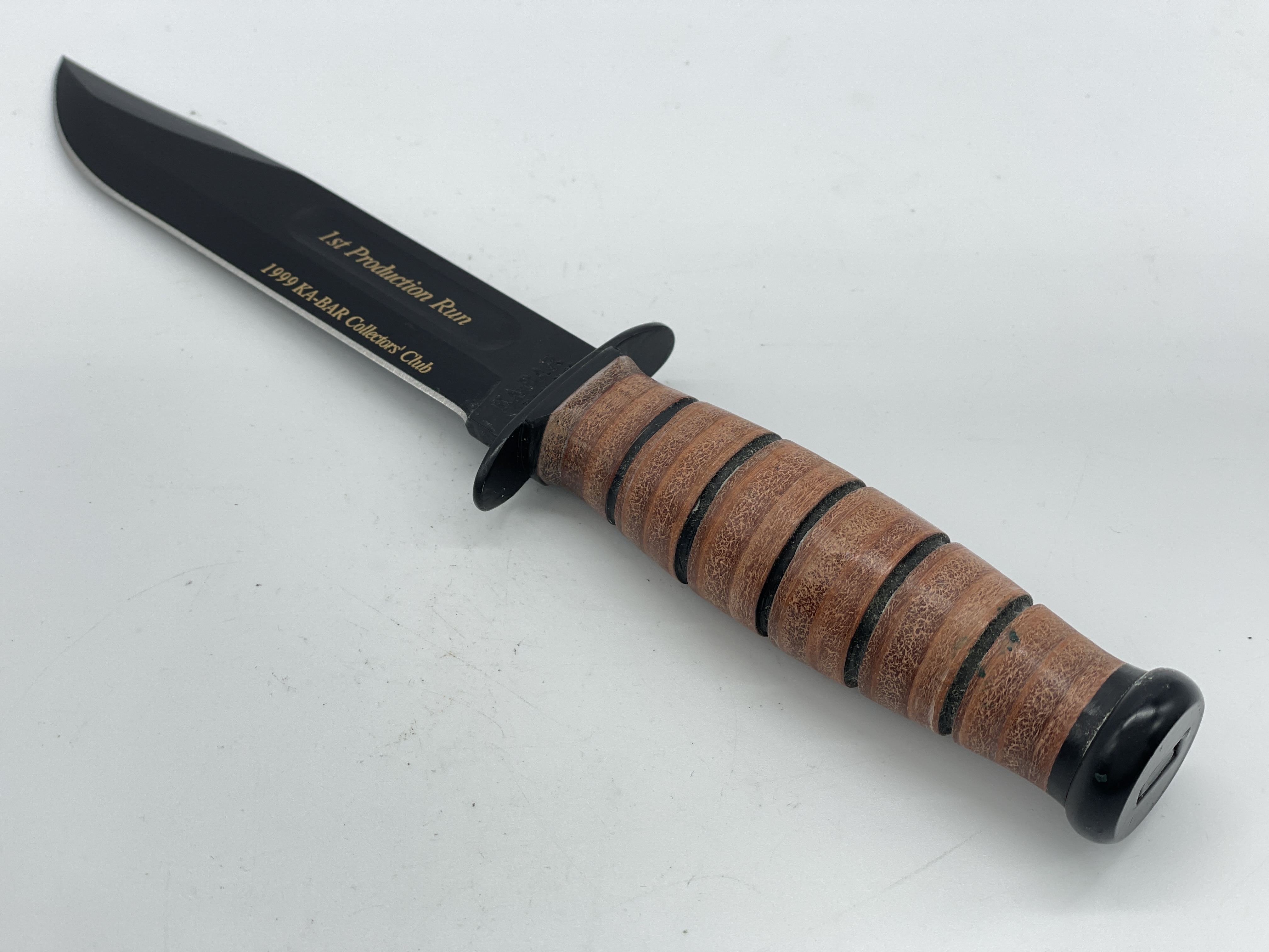 1999 KA-BAR USA 1st Production Run Collector's Club USMC Fighter MINT ...