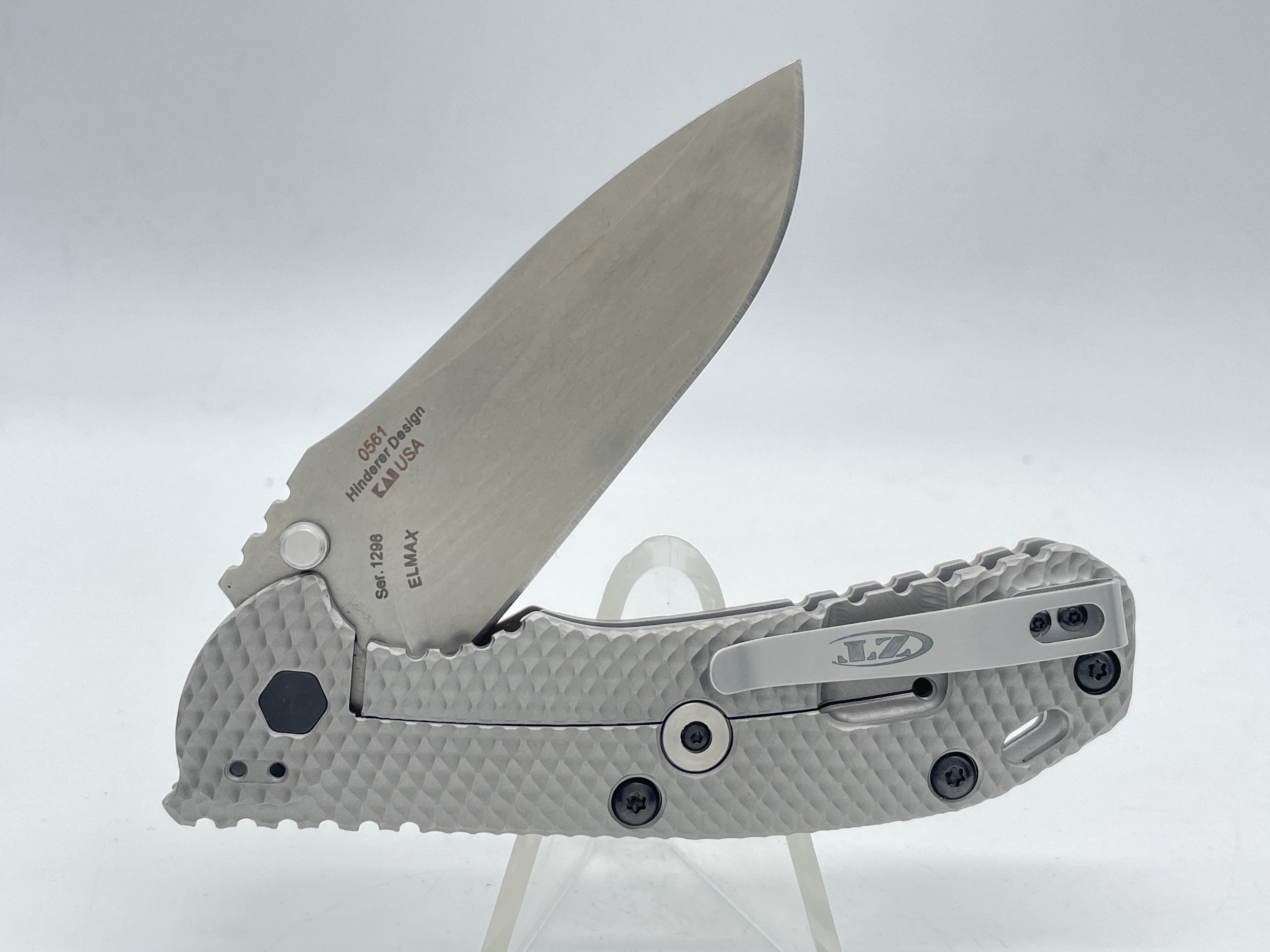 ZERO TOLERANCE ZT Hinderer 0561 Elmax Dark Earth G10 Frame Lock MINT IN BOX