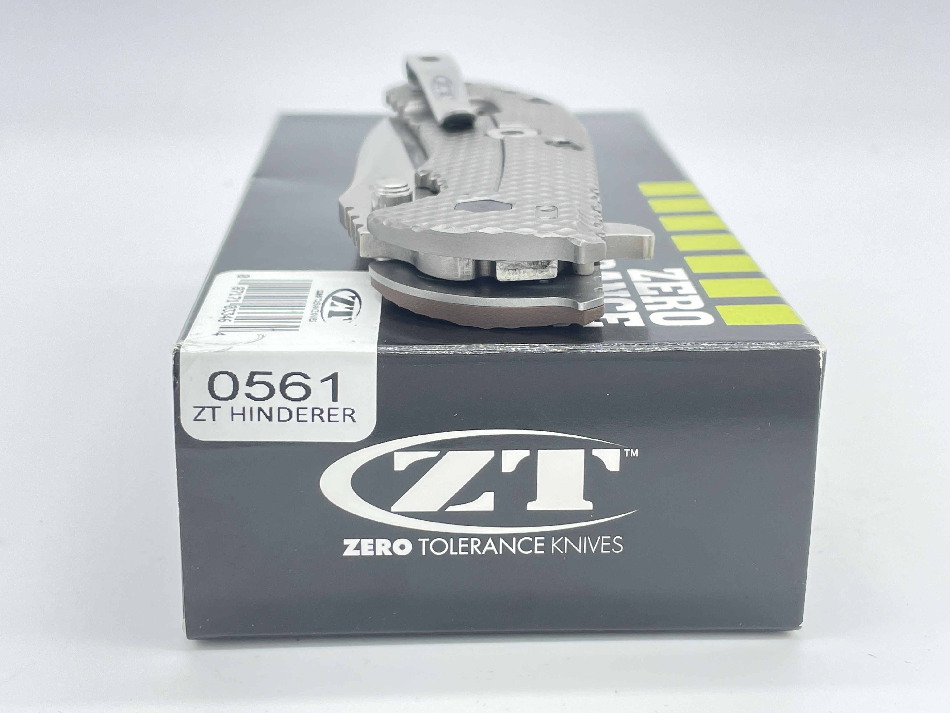 ZERO TOLERANCE ZT Hinderer 0561 Elmax Dark Earth G10 Frame Lock MINT IN BOX