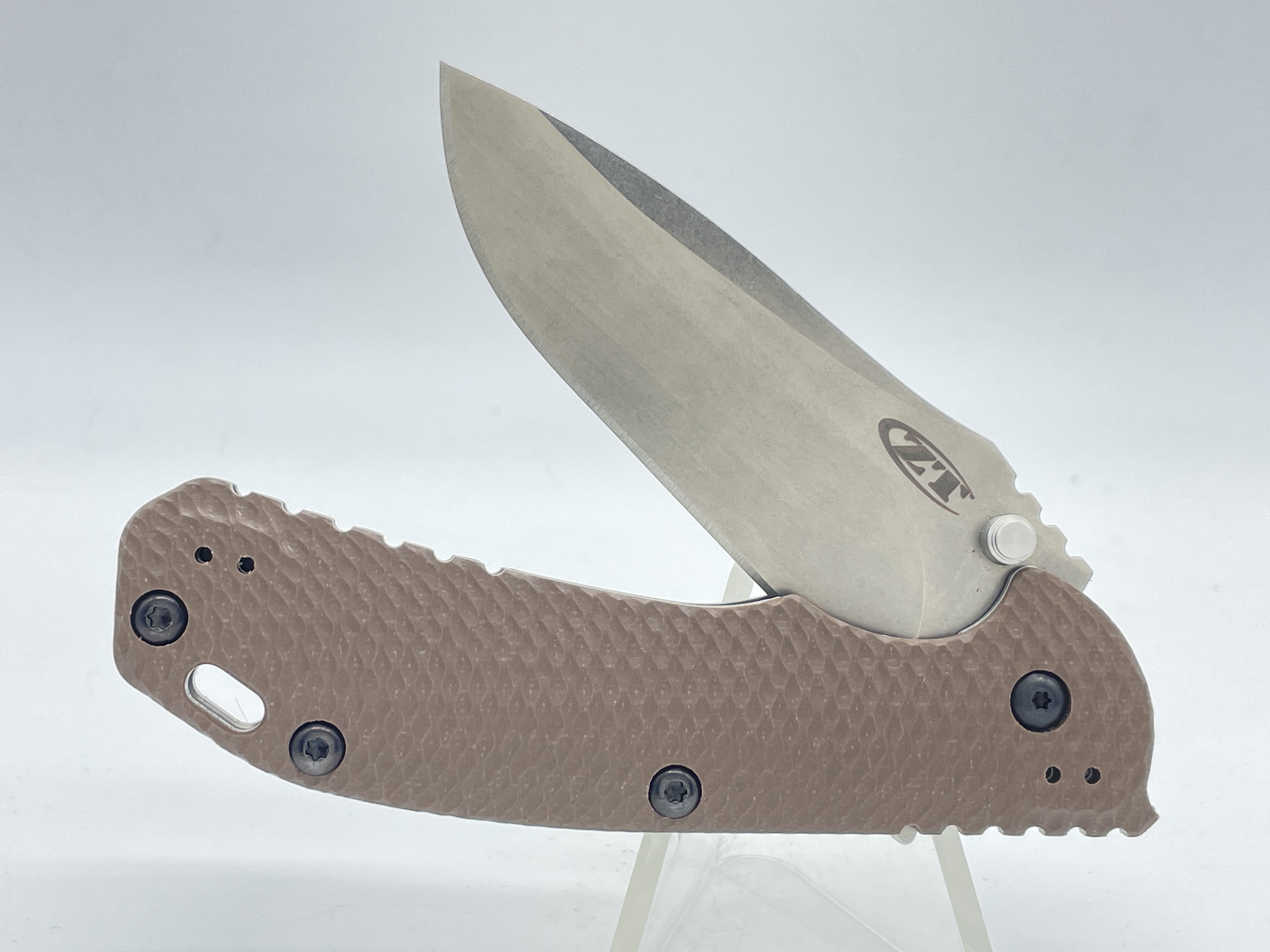 ZERO TOLERANCE ZT Hinderer 0561 Elmax Dark Earth G10 Frame Lock MINT IN BOX