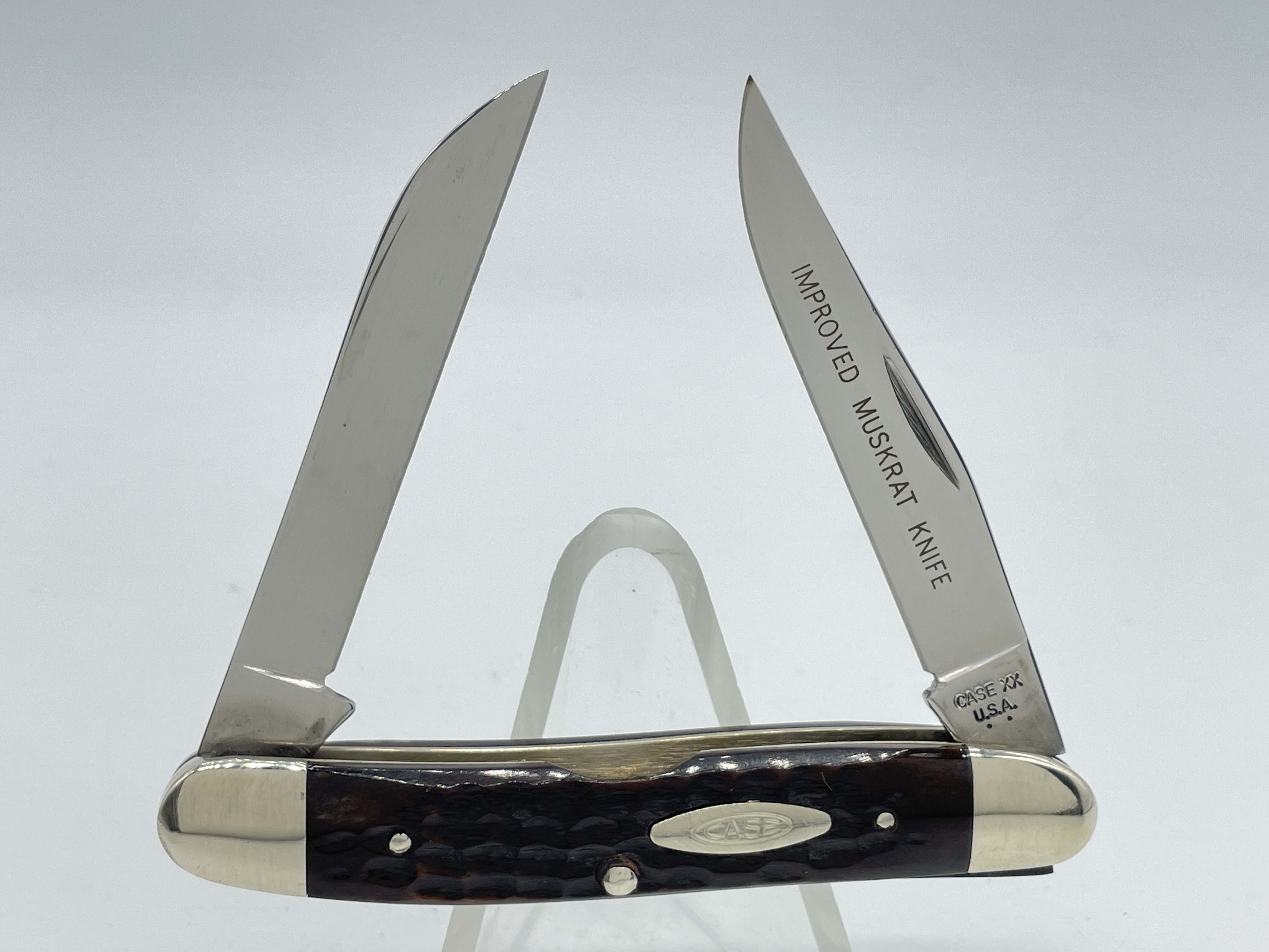 Rare 1978 CASE XX USA Hawbaker's Special Improved Muskrat MINT