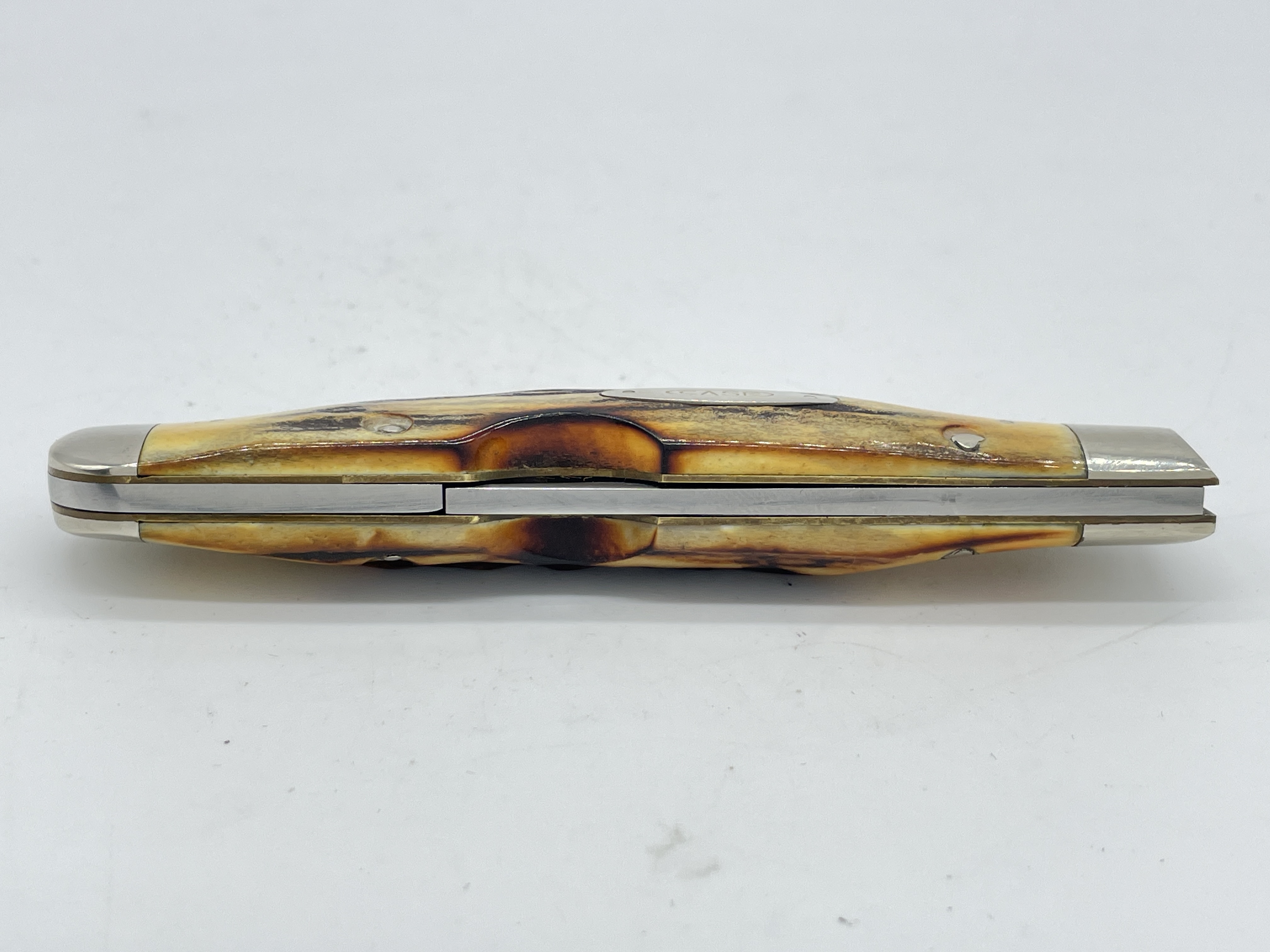 1977 CASE XX 5111-1/2 L SSP Blue Scroll Fat Stag Cheetah MINT