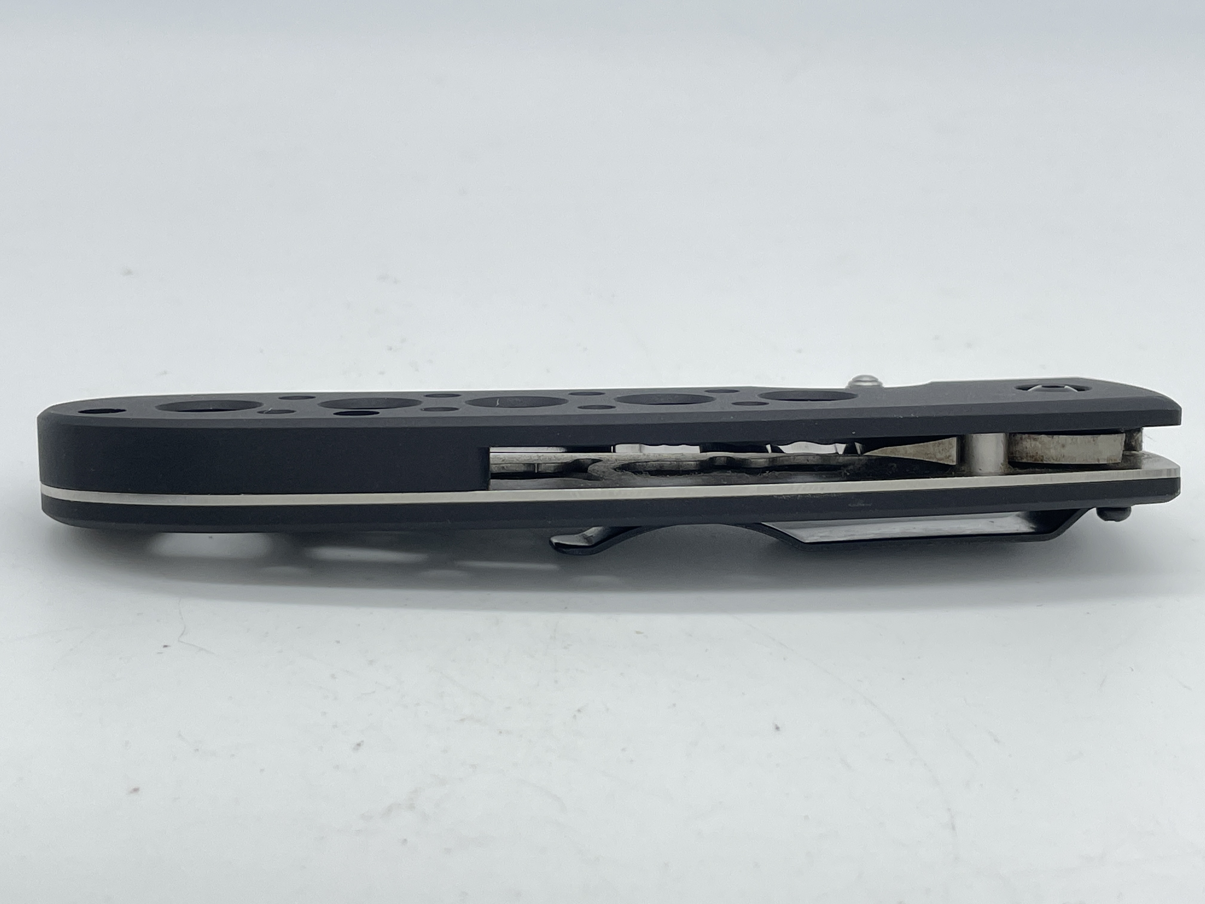 1990s BENCHMADE 625S Crawford Design Serrated Black Liner Lock Leopard MINT