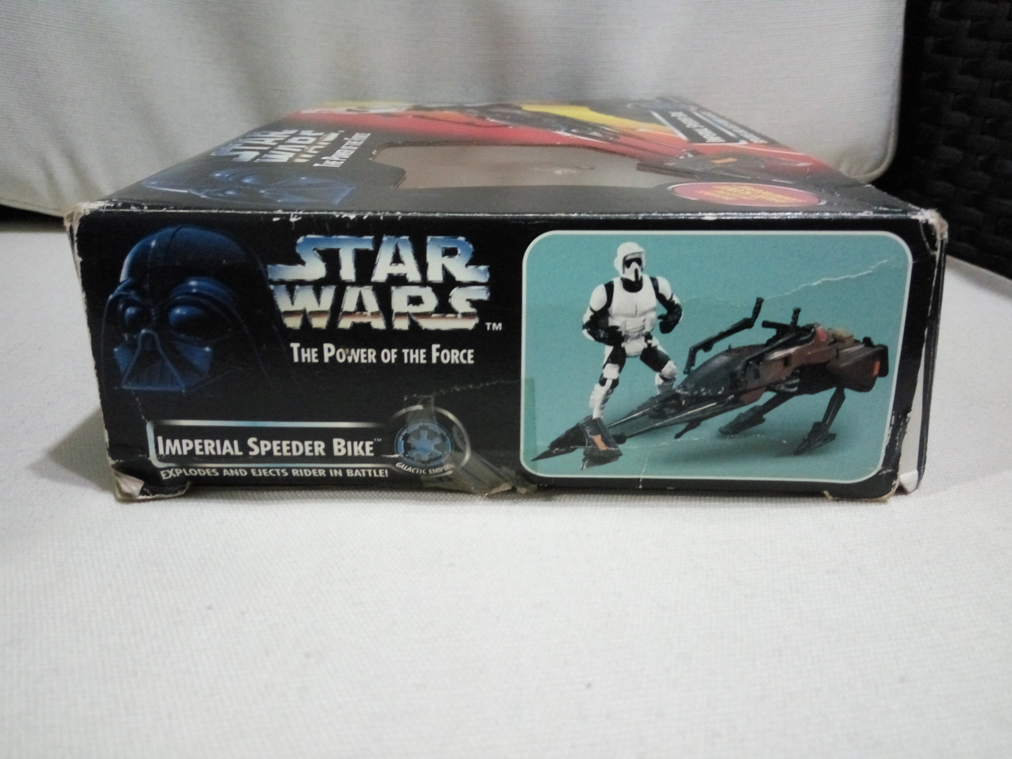How much is IMPERIAL SPEEDER BIKE WITH SCOUT TROOPER 3 3/4'' Action Figure (Star Wars: Power Of ...