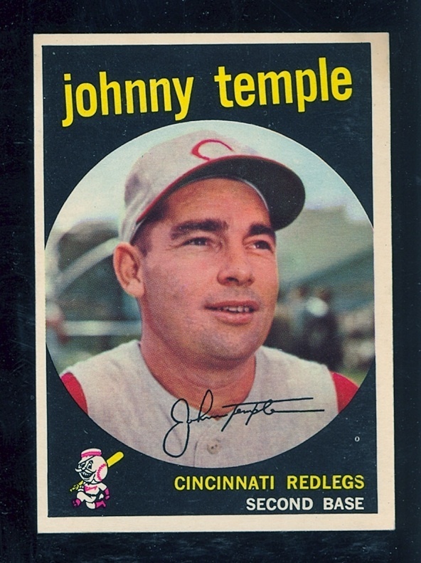 How much is 1959 Topps Baseball Card # 335 Johnny Temple worth ...