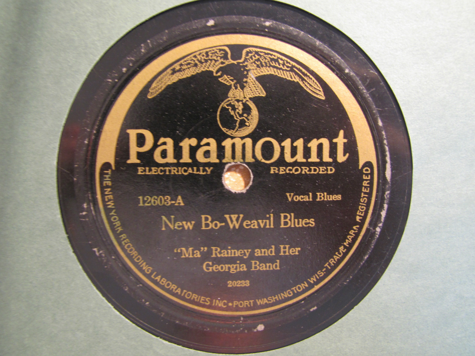 How much is MA RAINEY AND HER GEORGIA BAND Moonshine Blues (Paramount ...