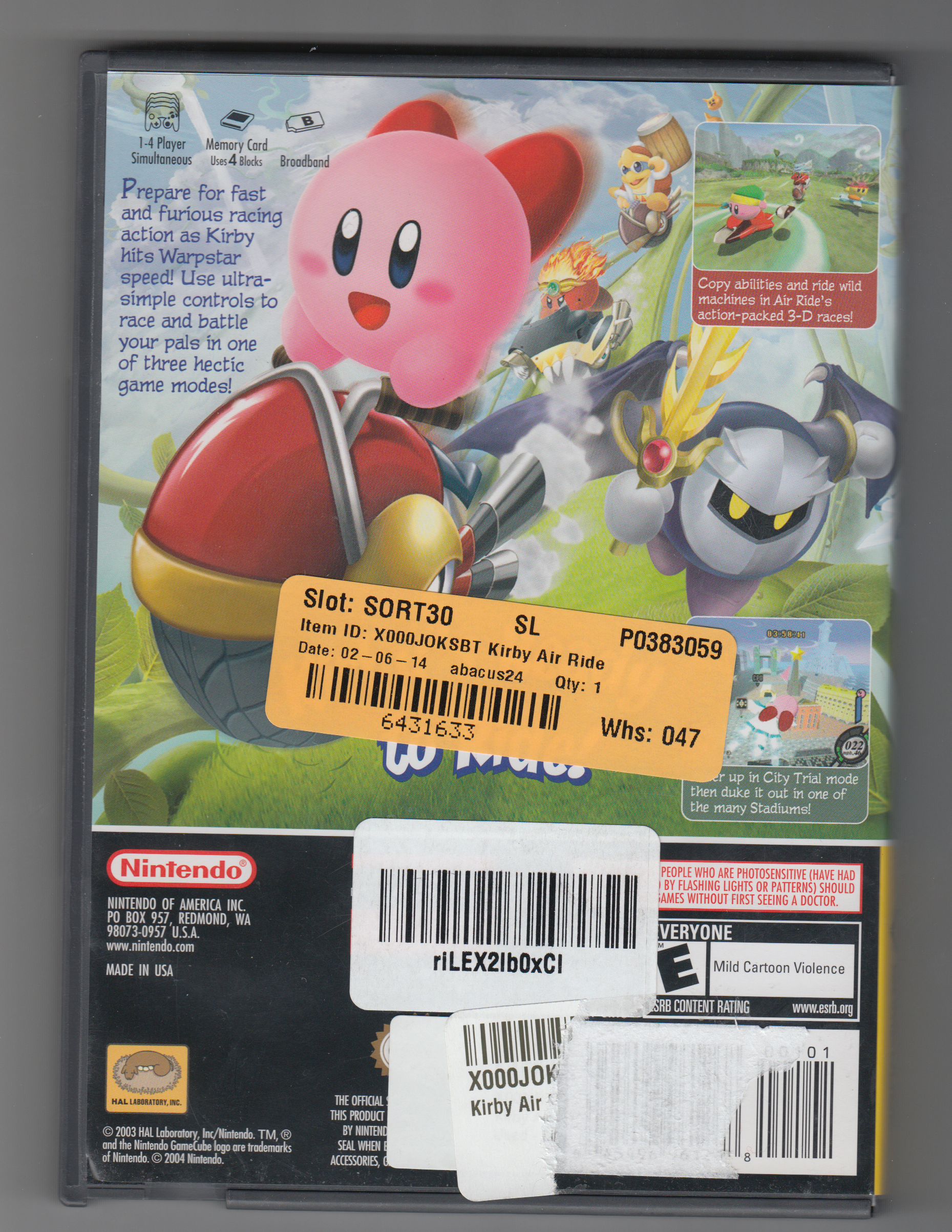 How much is KIRBY AIR RIDE (Nintendo Gamecube, 2004) worth? | iGuide ...