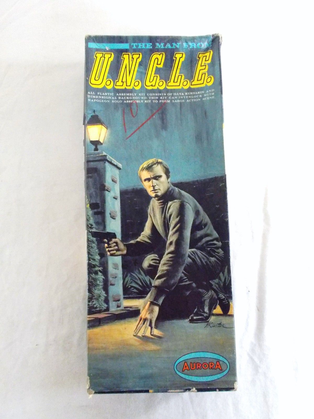 How much is THE MAN FROM U.N.C.L.E. ILLYA KURYAKIN Plastic Model Kit ...