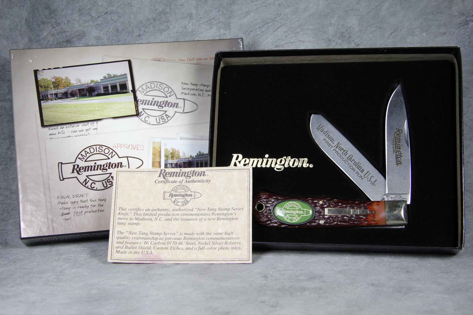 How much is REMINGTON NEW TANG 1st Production Run Limited Edition Jumbo ...