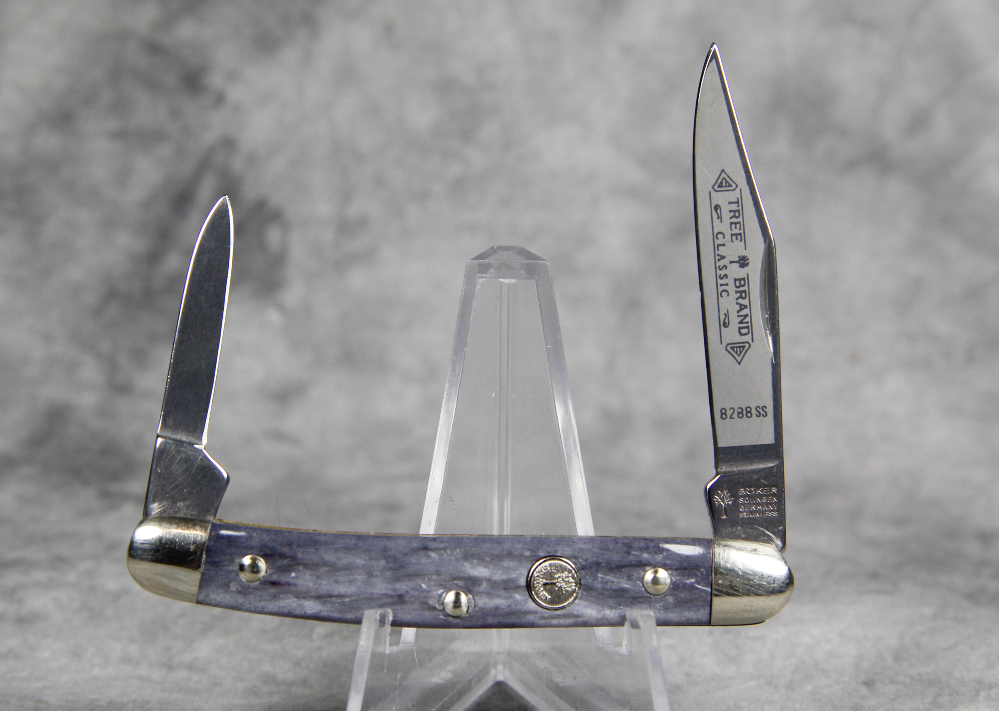 How much is Post-1974 BOKER TREE BRAND CLASSIC 8288 SS Jigged Lavender ...