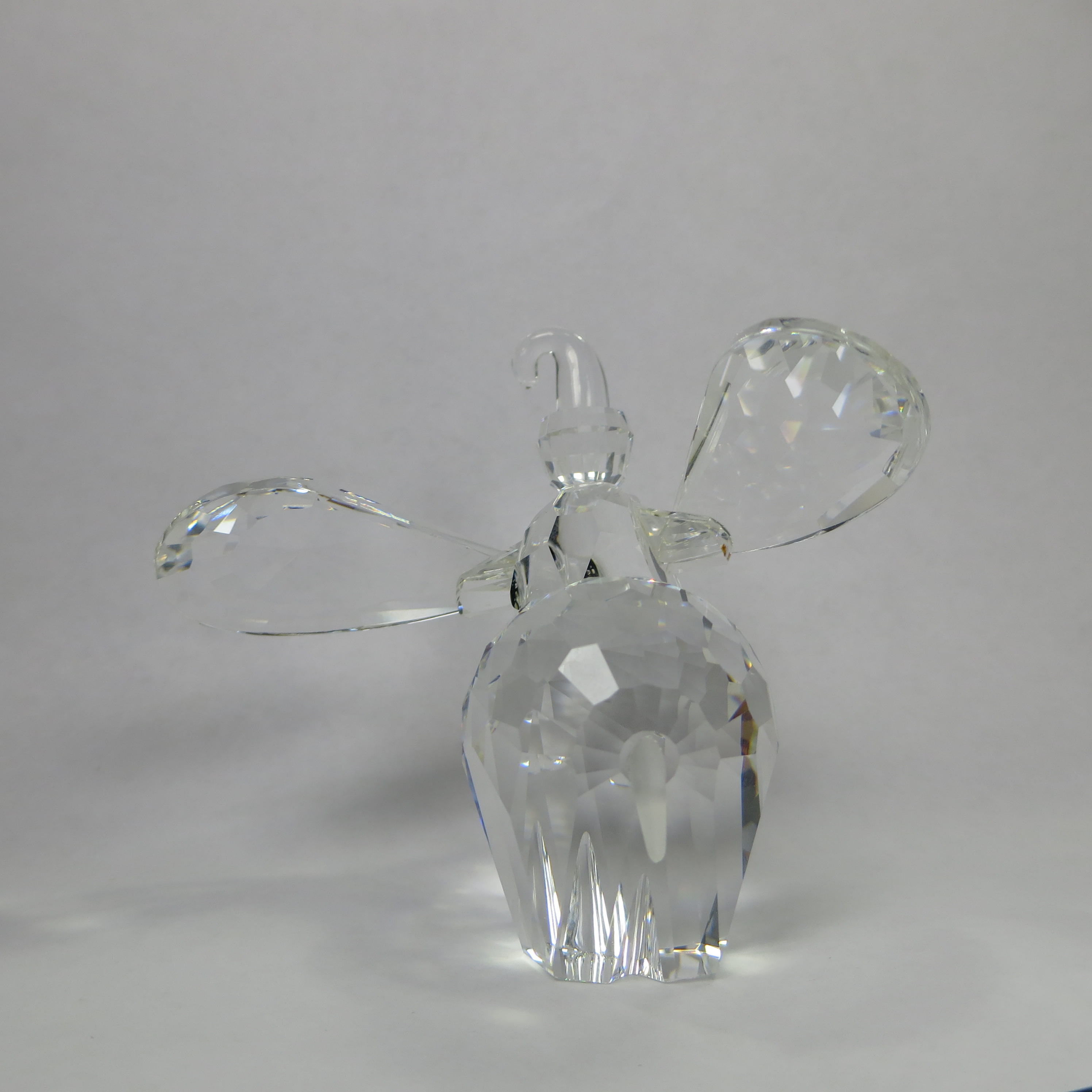 How much is Crystal DUMBO ELEPHANT 2-5/8 inch Figurine with Black Eyes ...