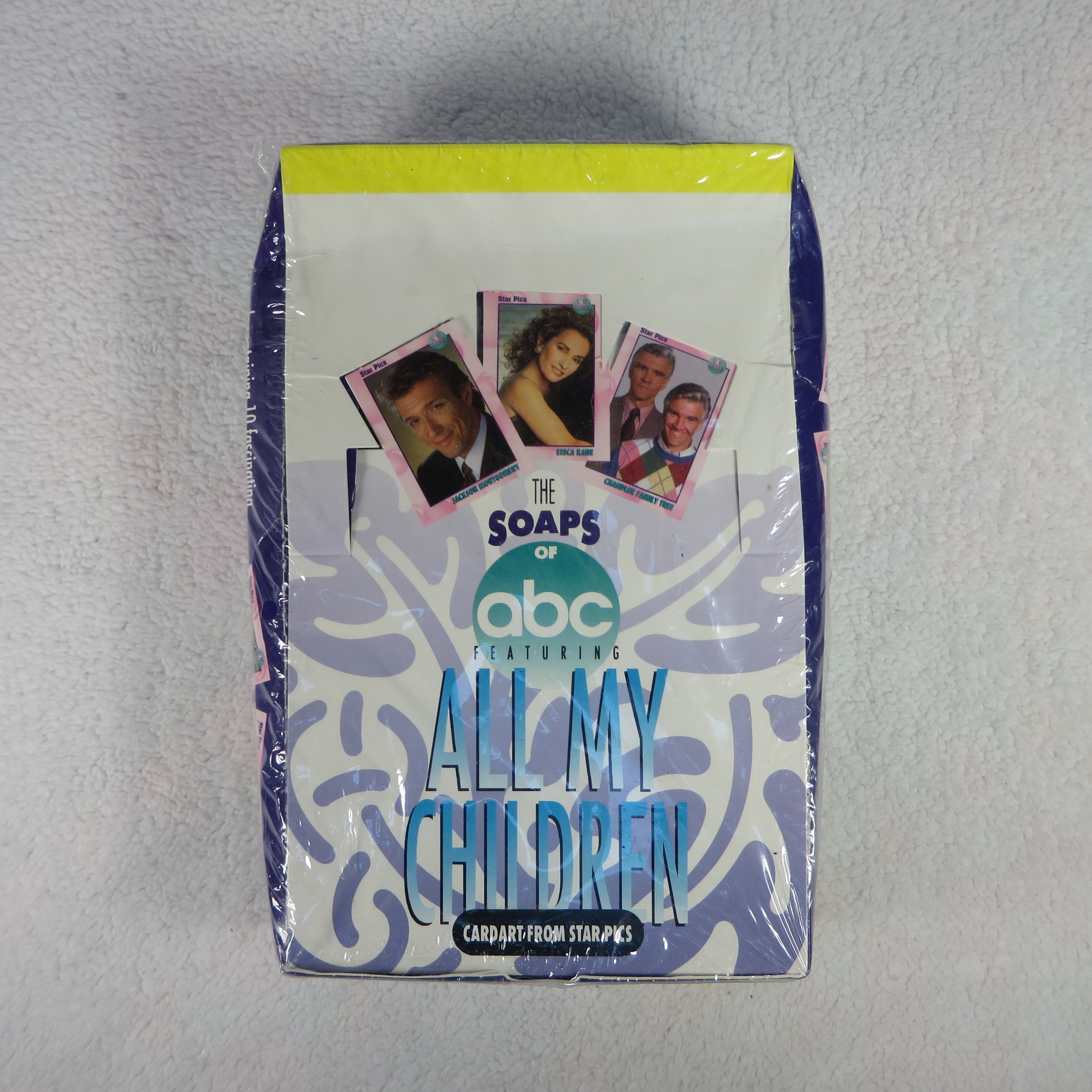 How much is ALL MY CHILDREN Trading Cards, Complete Box of 36 Cello ...