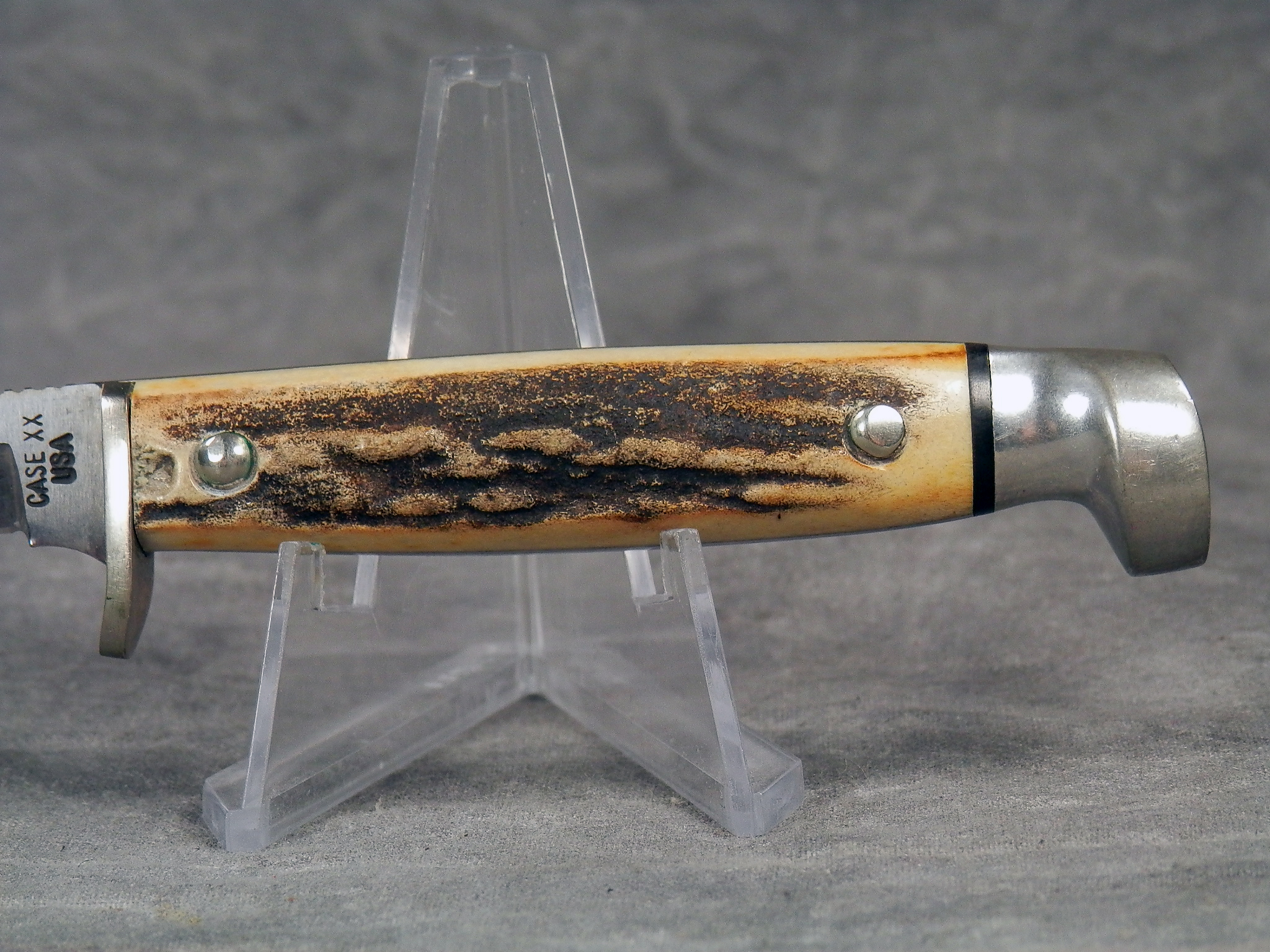 How much is 1965-1980 Case XX USA M5F SSP Stag Fixed Blade worth ...