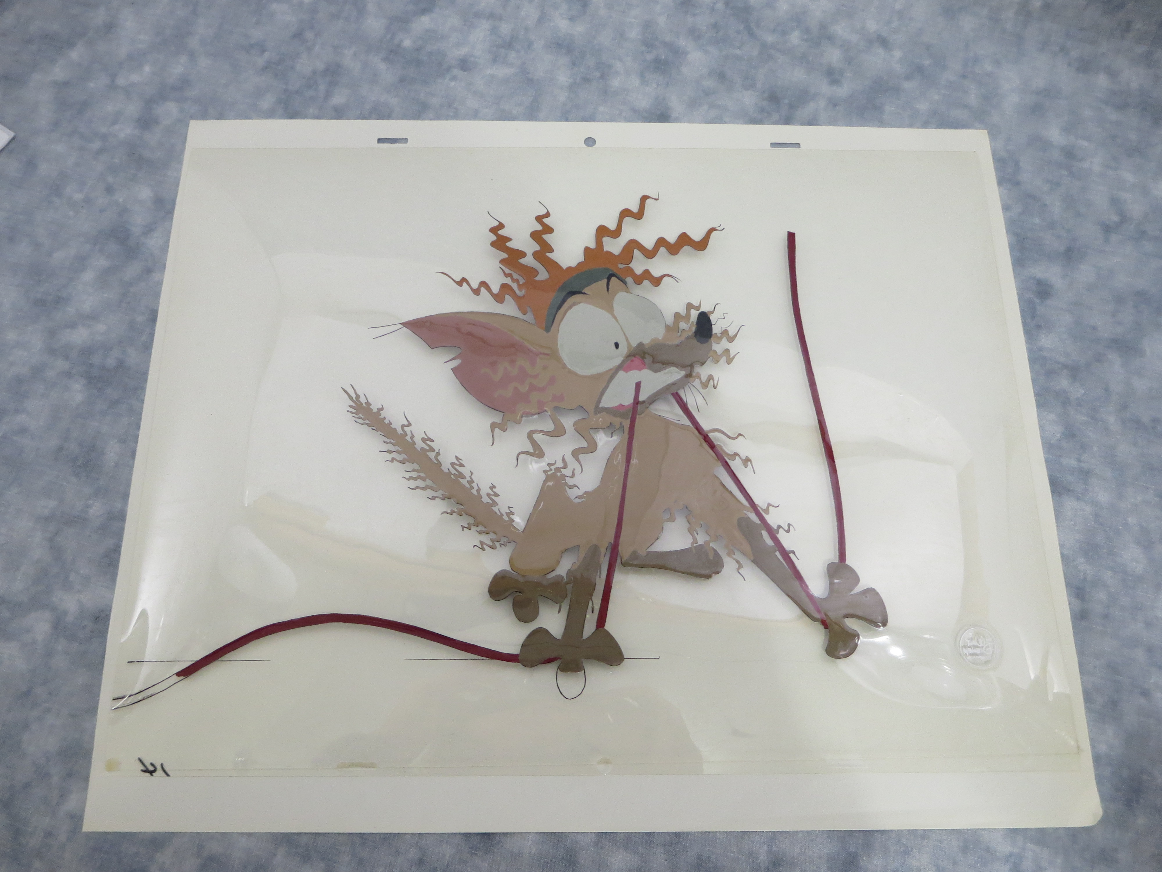 How much is OLIVER AND COMPANY Tito Original Animation Production Cel ...