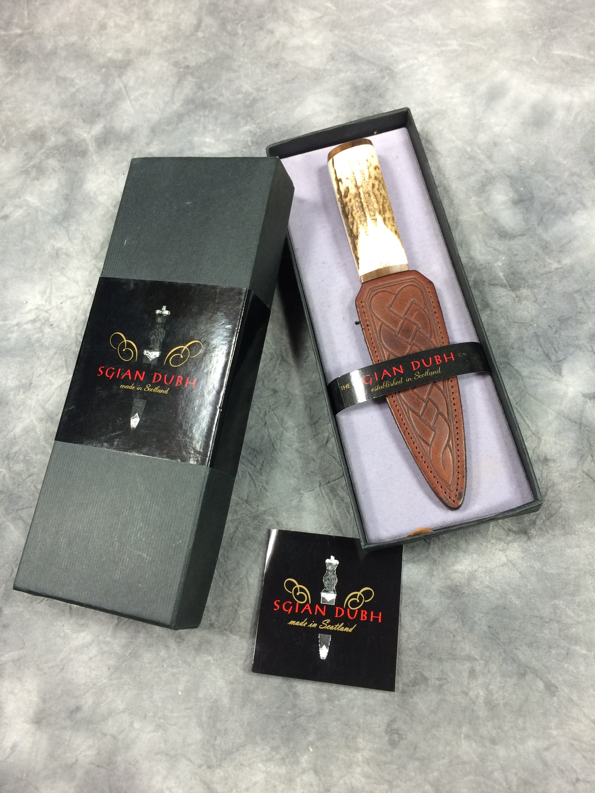 How much is SGIAN DOBH Staghorn Highlander Kilt Stocking 6-5/8" Knife ...