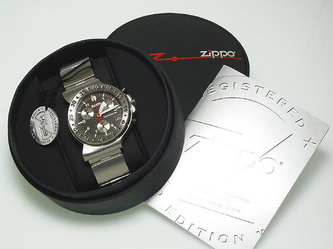 How much is Zippo Men's W0101 Limited Edition Chronograph Black Leather ...