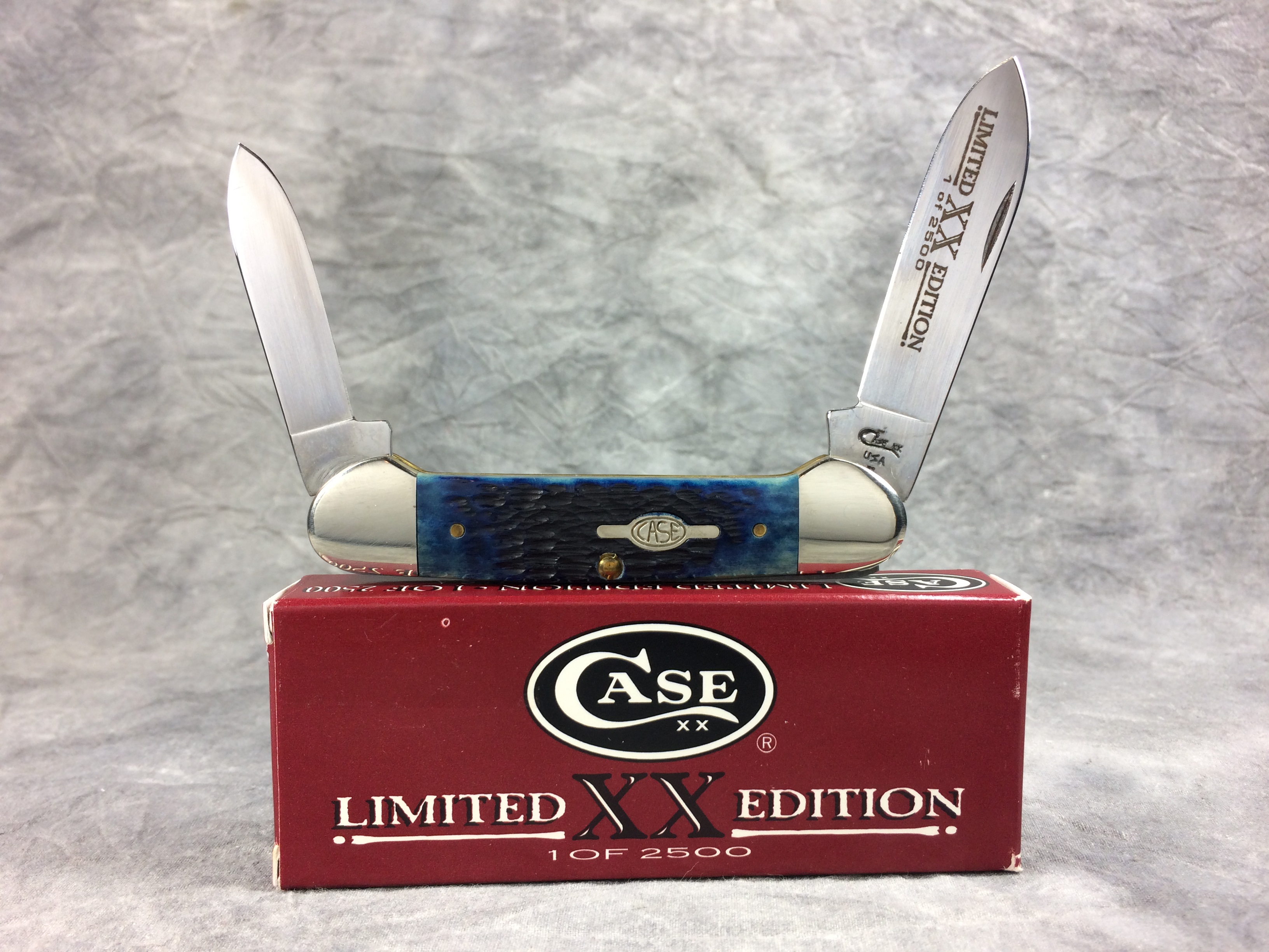 How much is 1998 Case 62131 SS Navy Blue Rodgers Limited Edition Canoe ...