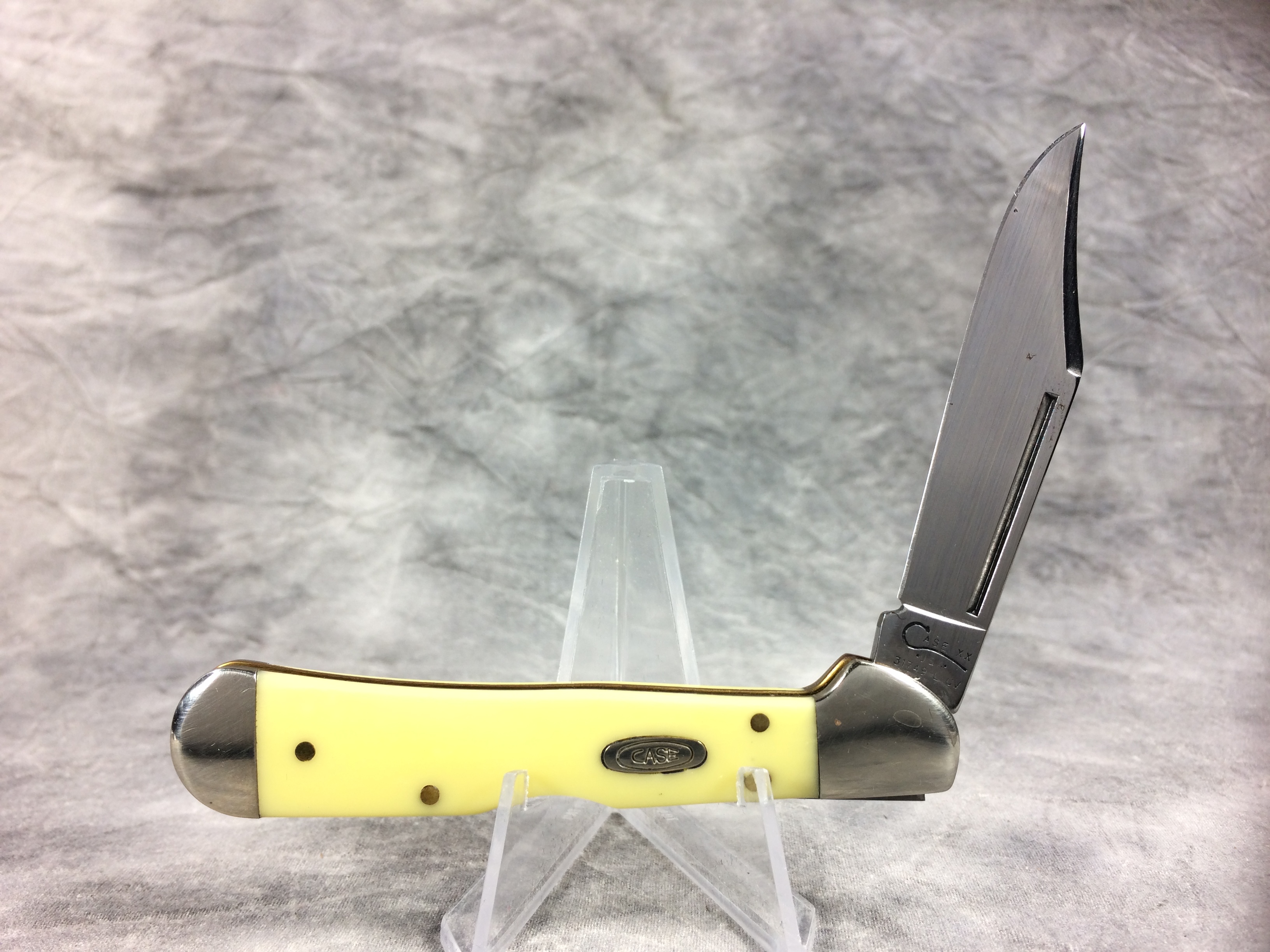 How much is 1998 CASE XX USA 31749L CV Smooth Yellow Mini CopperLock ...