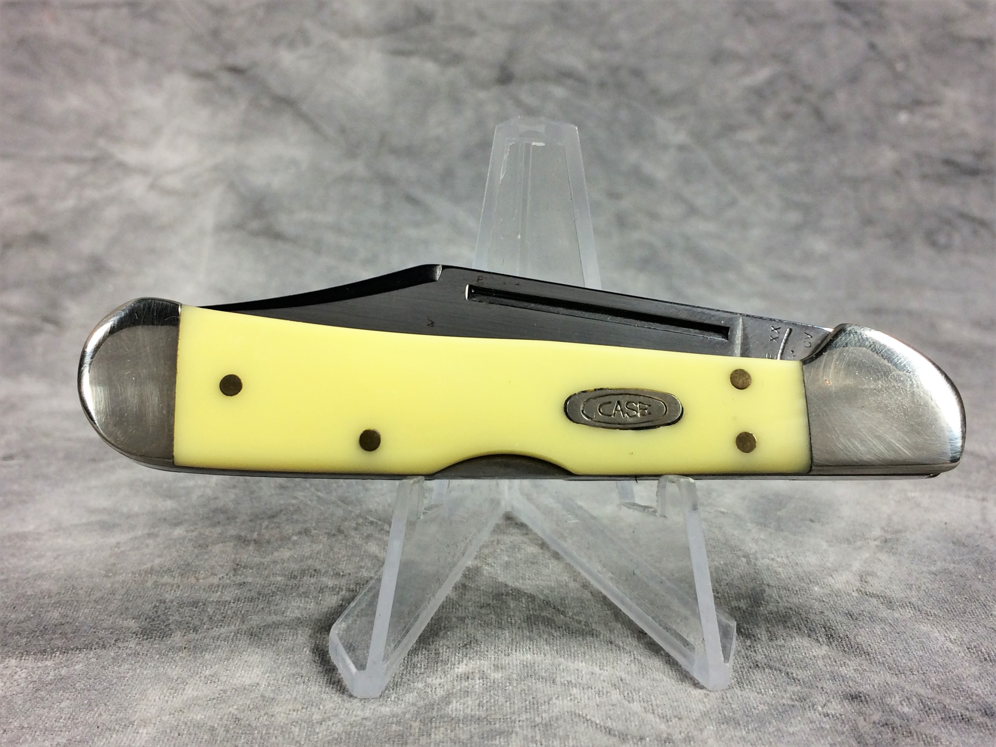 How much is 1998 CASE XX USA 31749L CV Smooth Yellow Mini CopperLock ...