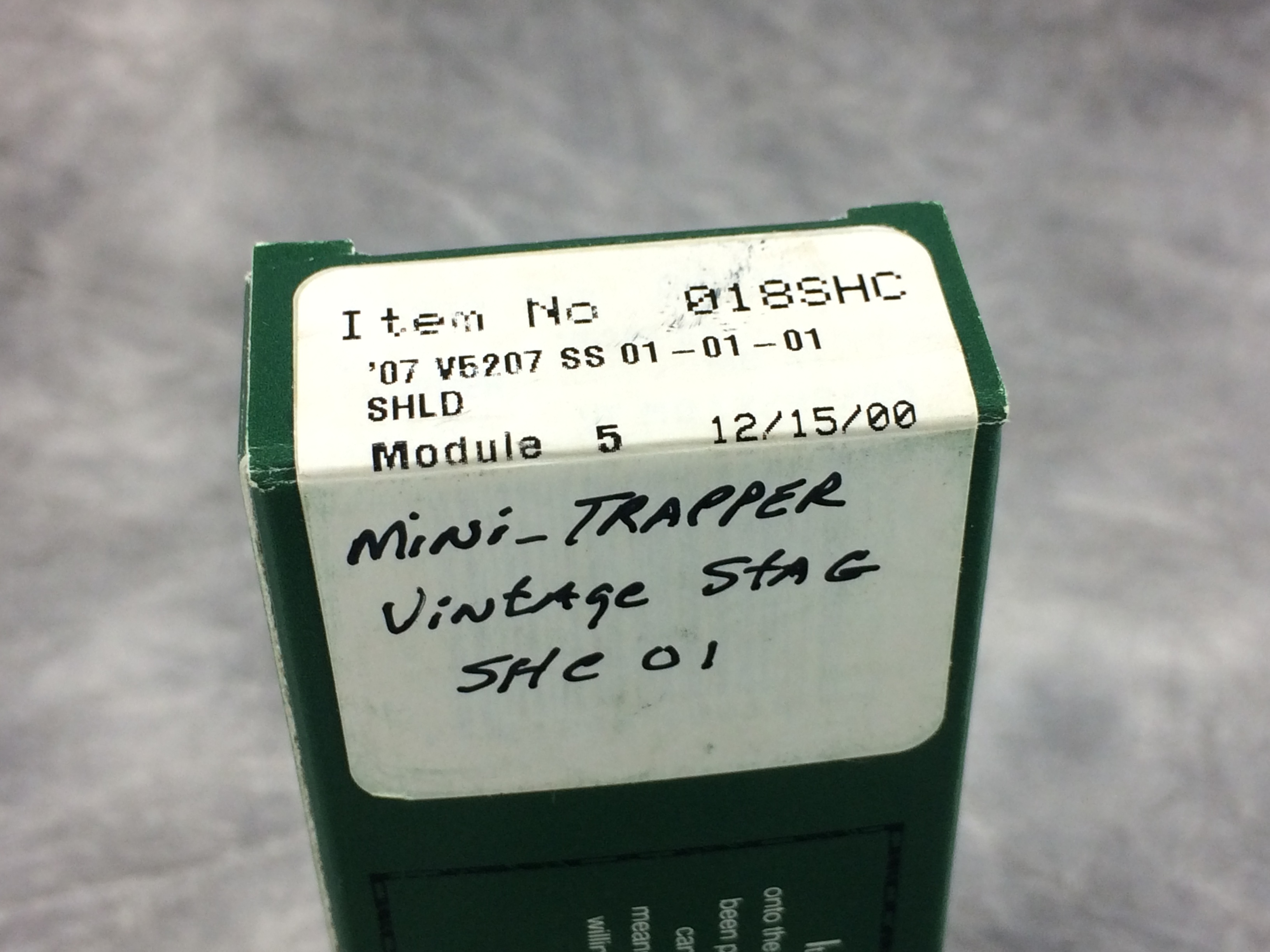 How much is 2000 Case V5207 SS Vintage Stag 01-01-01 Transition Trapper ...