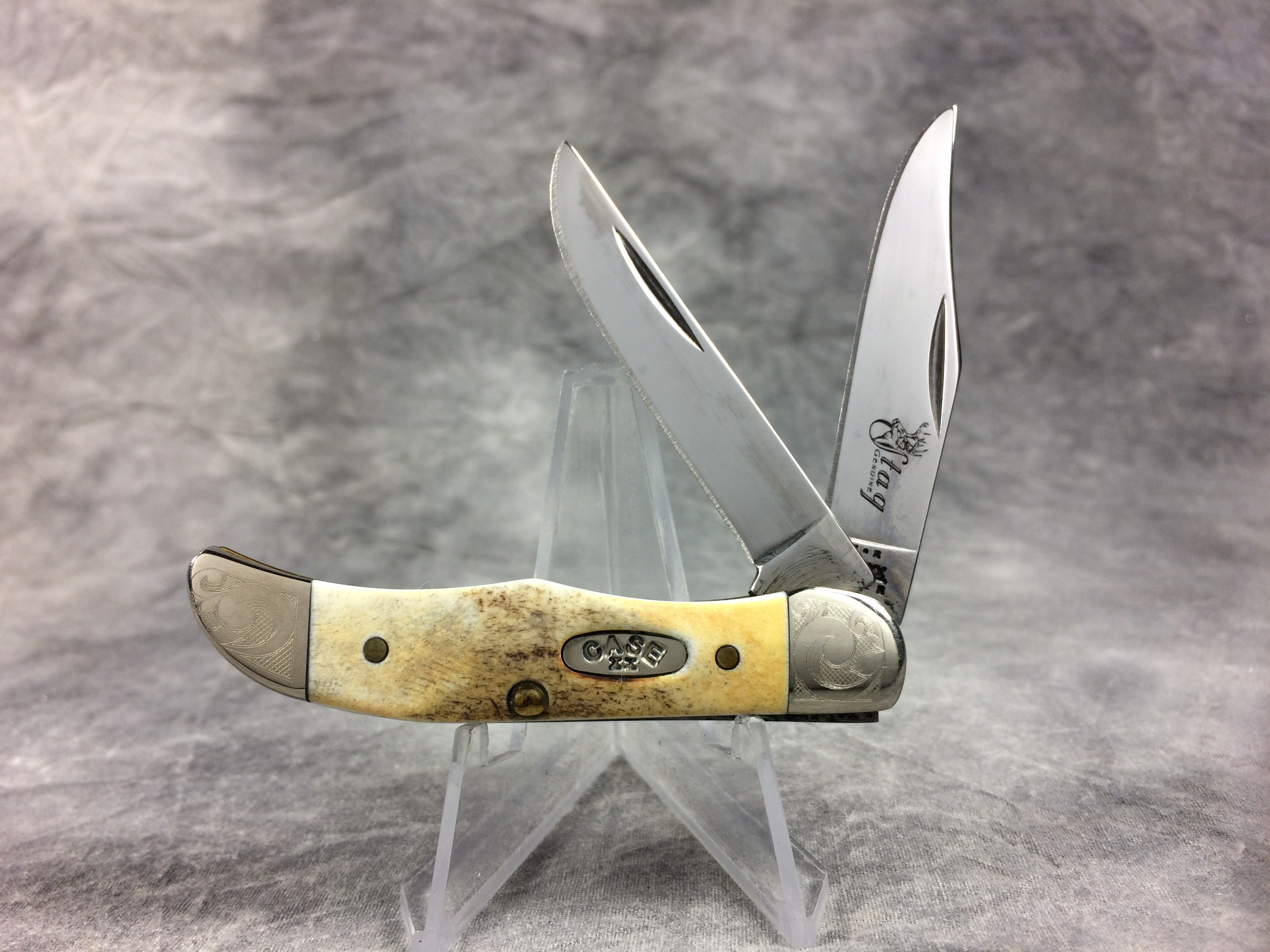 How much is 2004 Case TH52165 SS Burnt Stag Thomas Hart Folding Hunter ...