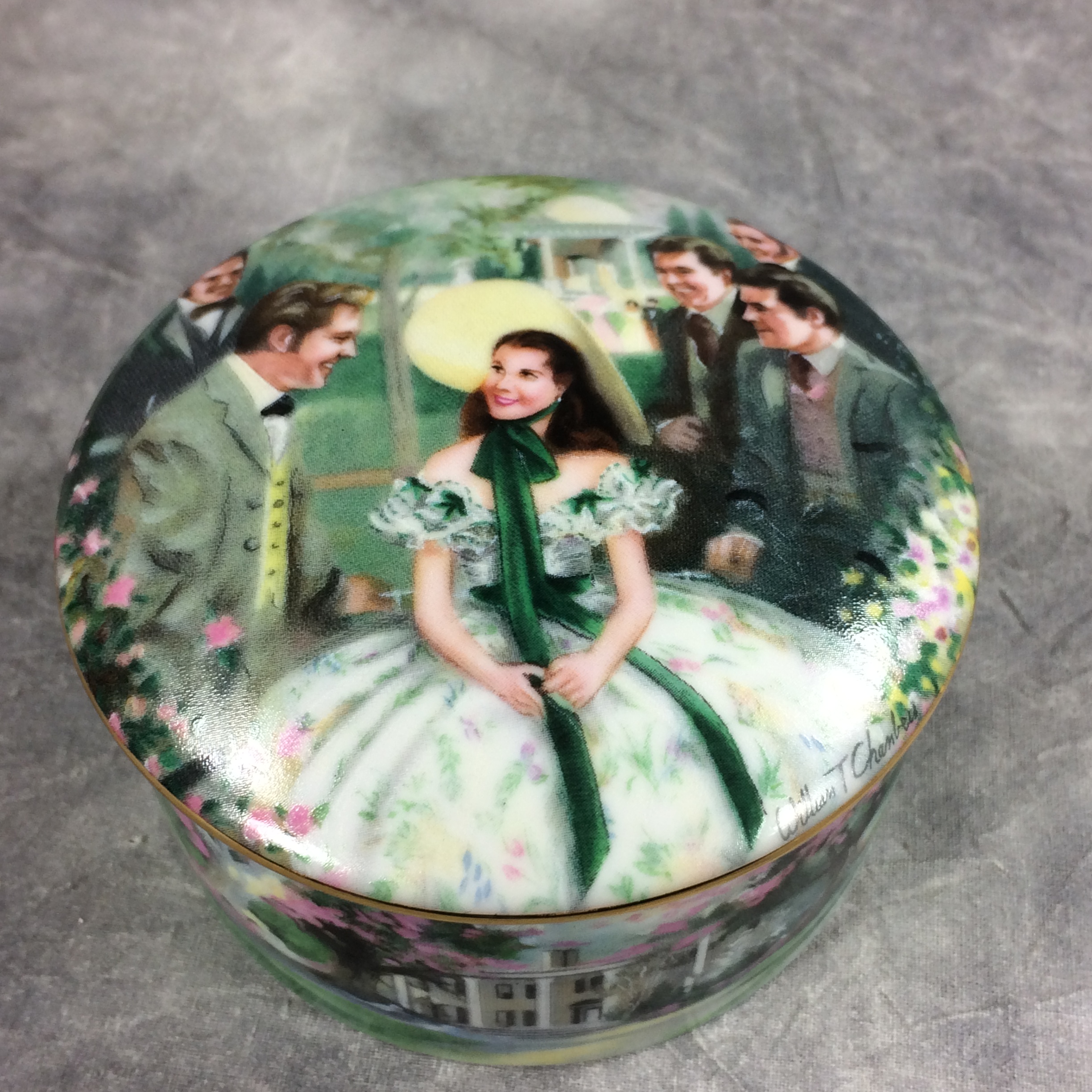 How much is GONE WITH THE WIND "Scarlett at Twelve Oaks" Premier Issue ...