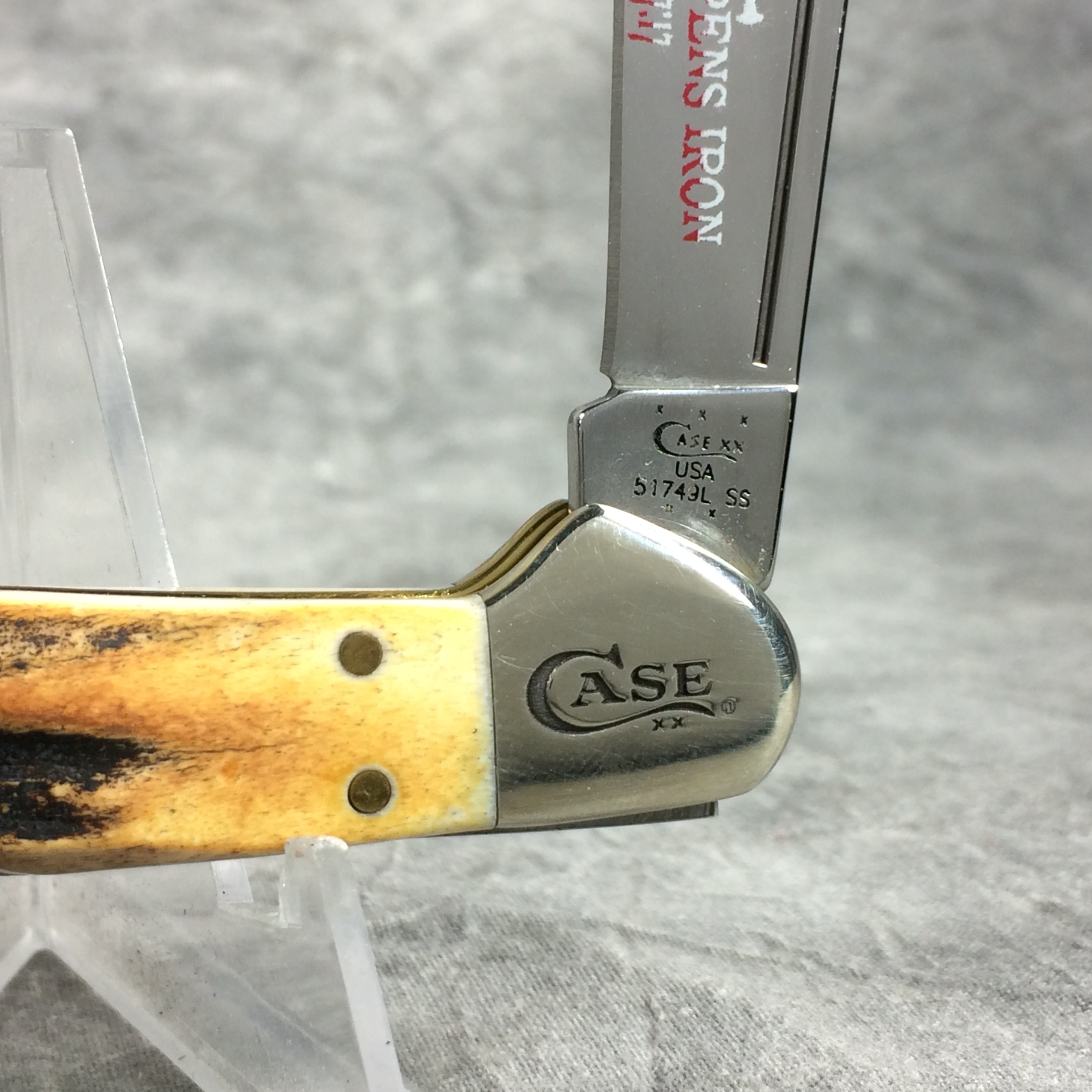 How much is 2015 CASE XX USA 51749L SS Stag Mini CopperLock IRON ...