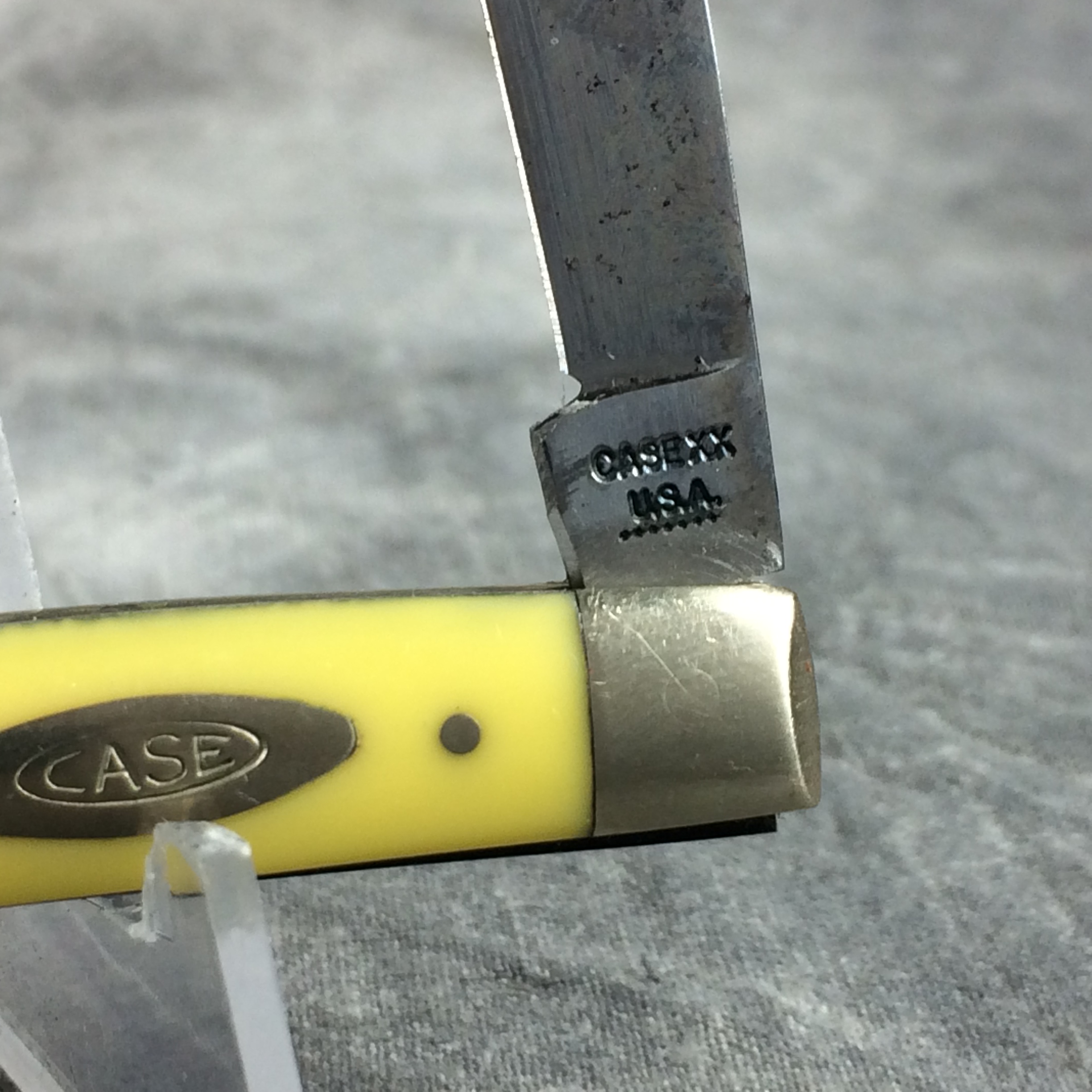How much is 1973 CASE XX USA 3233 Smooth Yellow Half-Stockman Knife ...