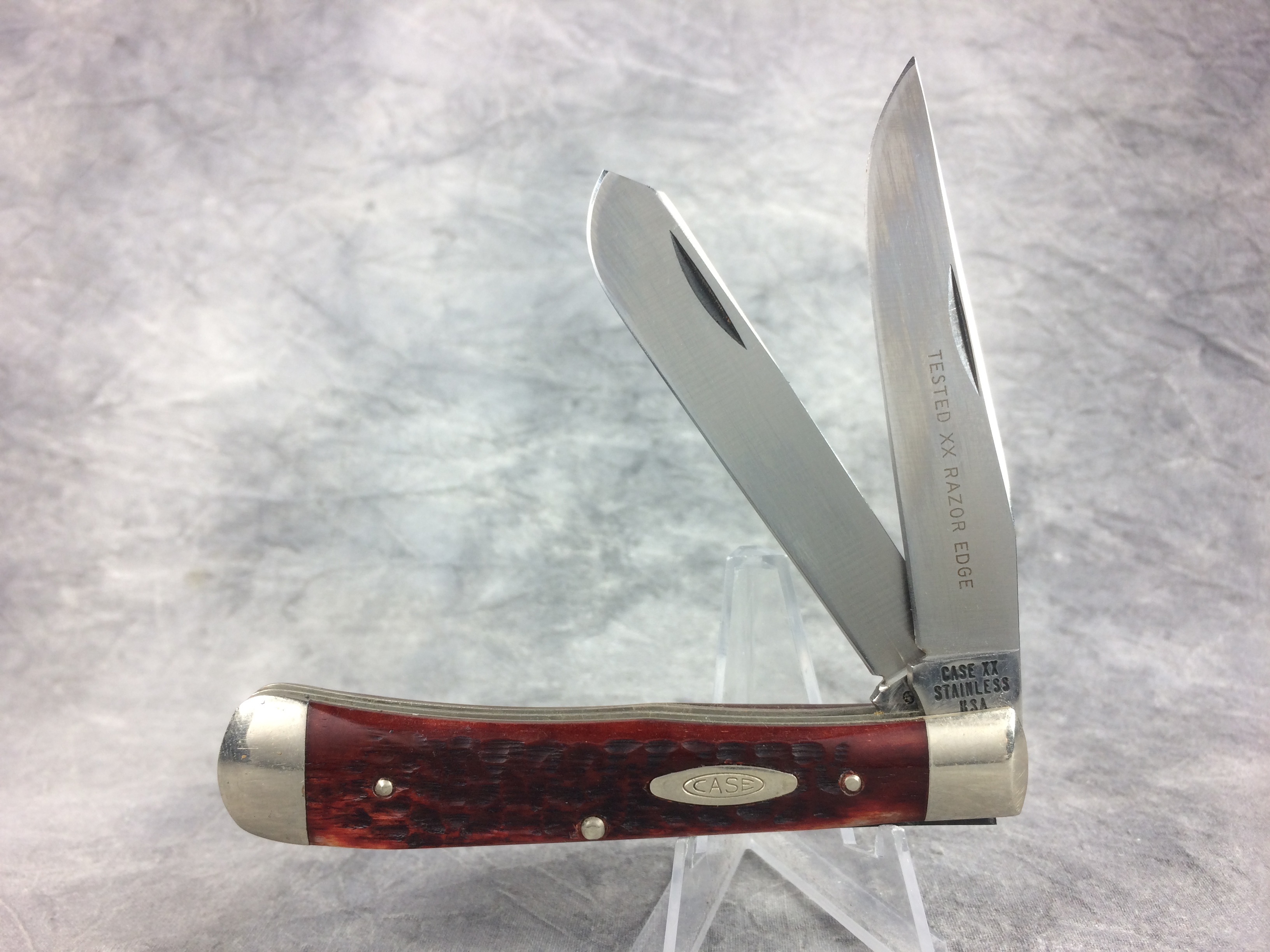 How much is 1972 Case XX USA 6254 SSP Reddish Brown Tested XX Razor ...