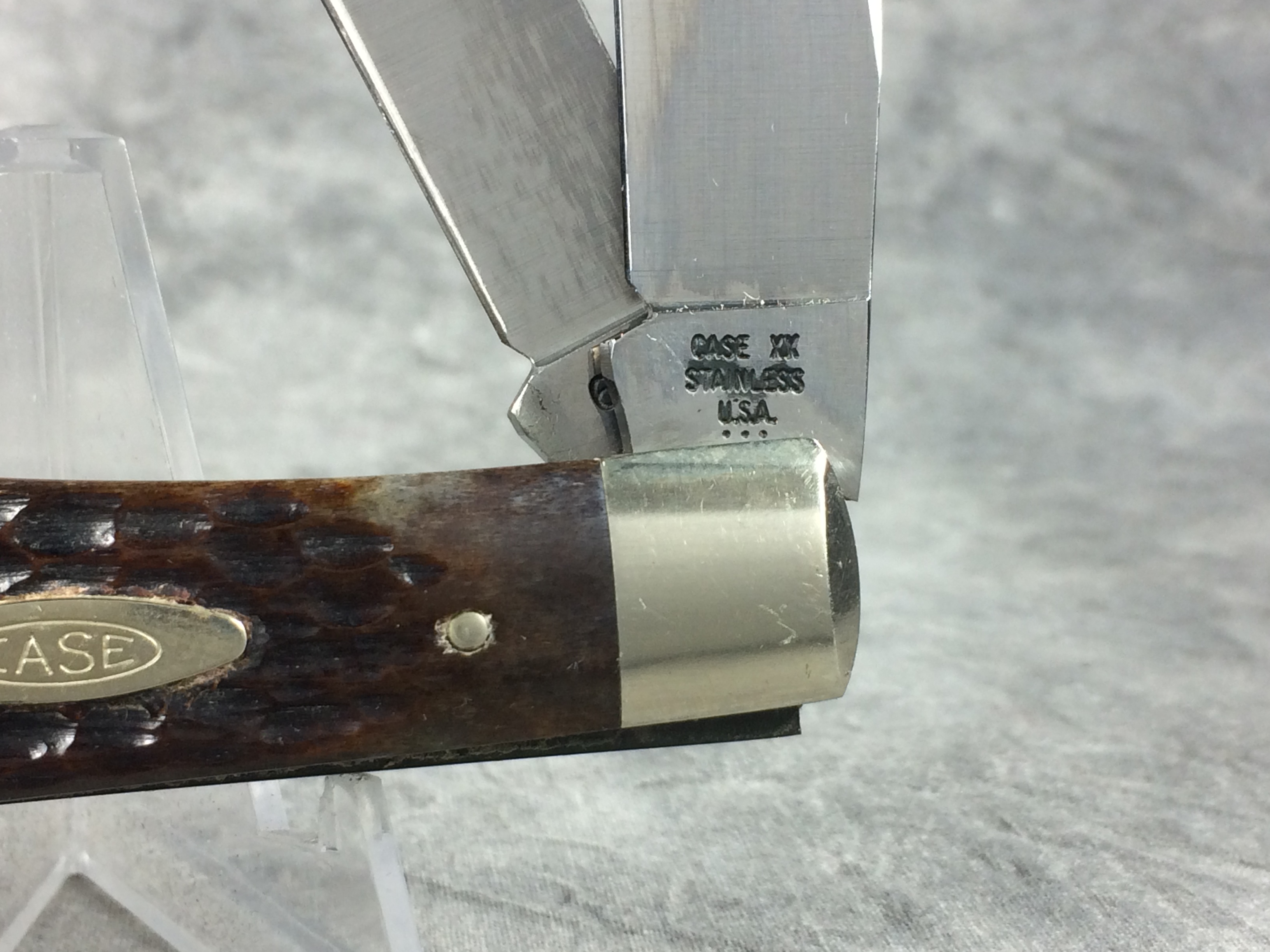 How much is 1977 CASE XX STAINLESS USA 6254 SSP Razor Edge Jigged Bone ...