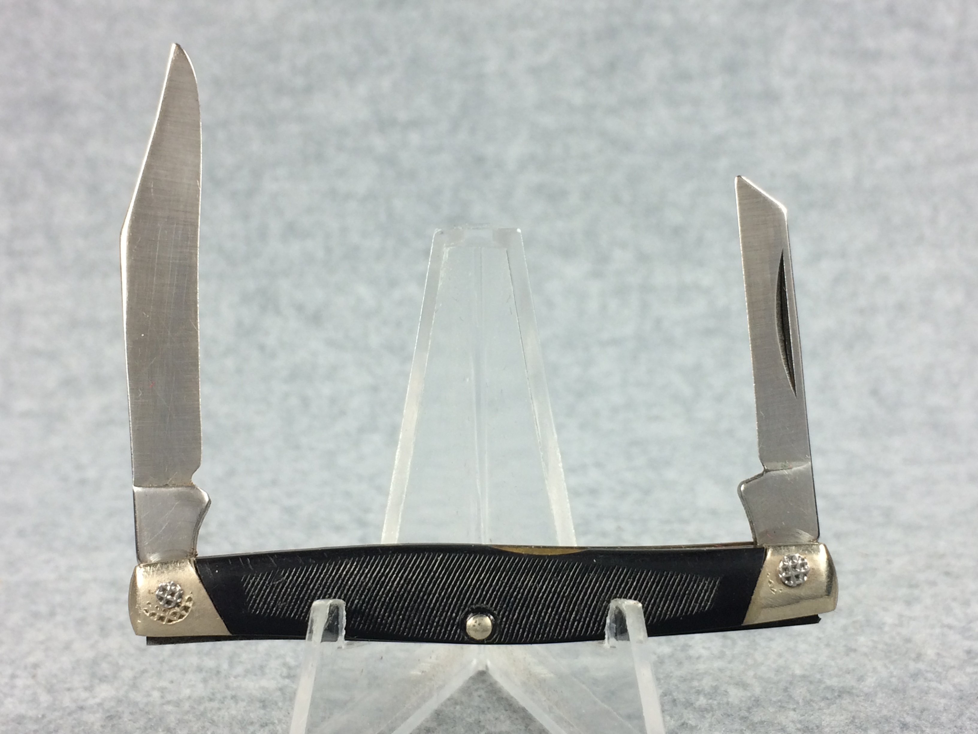 How much is 1972-1986 BUCK 305 LANCER 2-5/8" Black Sawcut 2-Blade Pen ...