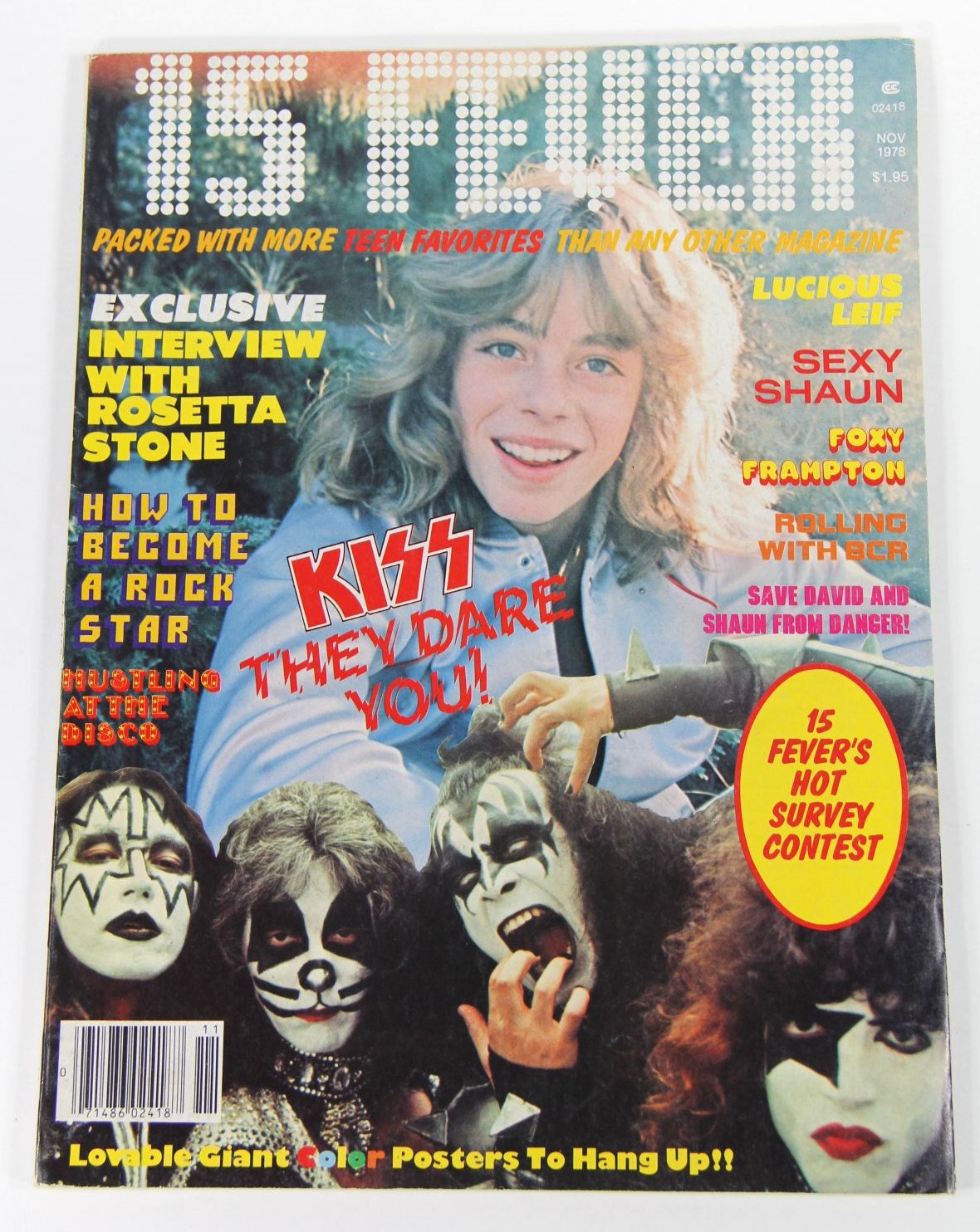 How much is 15 FEVER Magazine V1 #2 (Nov 1978) KISS They Dare You ...